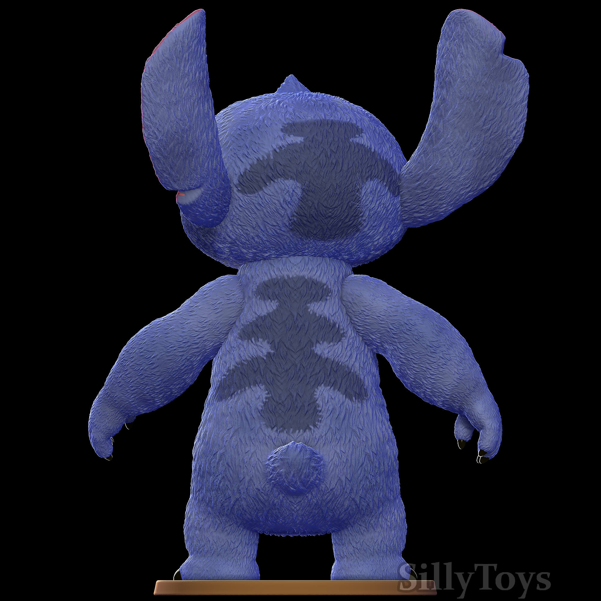 Stitch - Lilo & Stitch 2025 3D Model by SillyToys