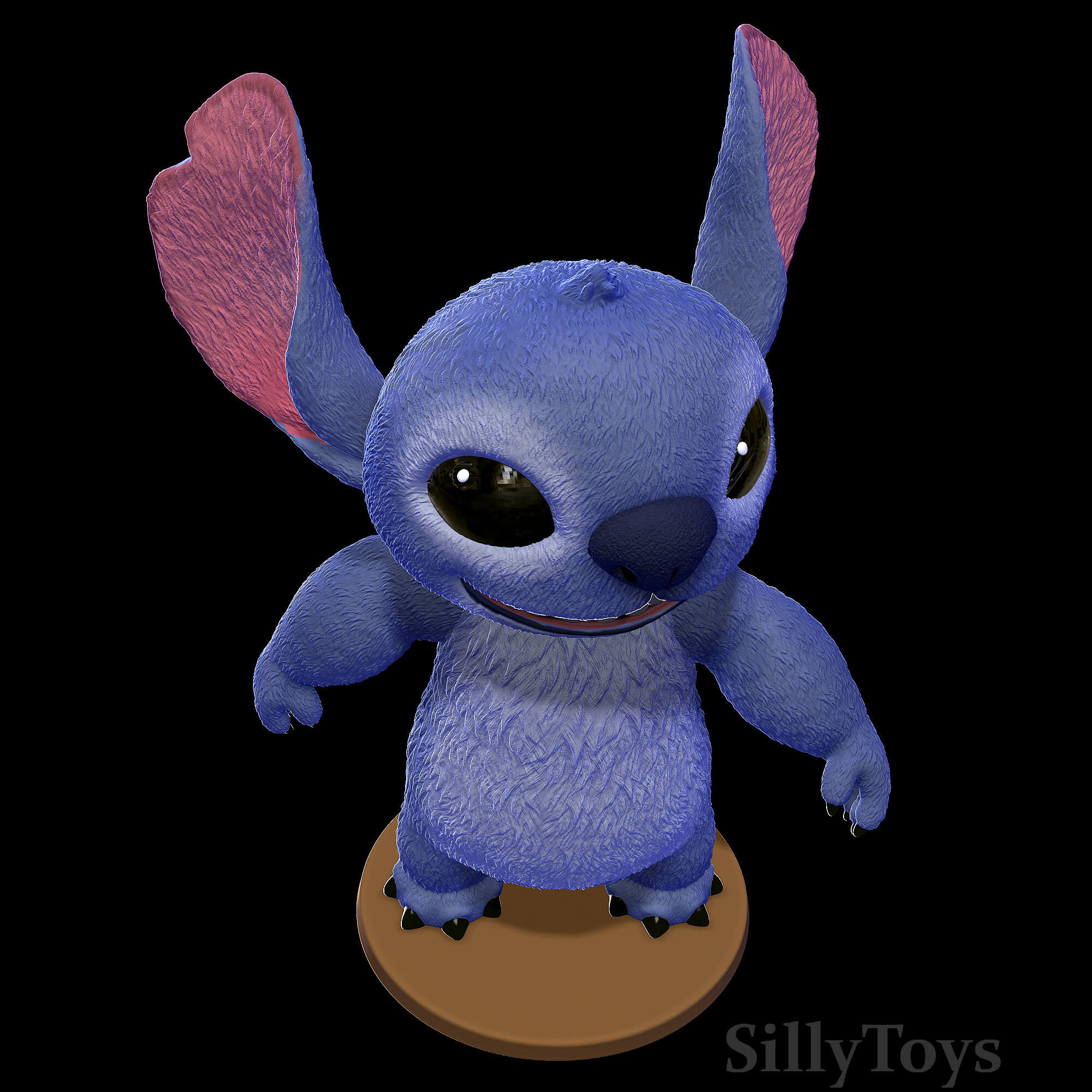 Stitch - Lilo & Stitch 2025 3D Model by SillyToys