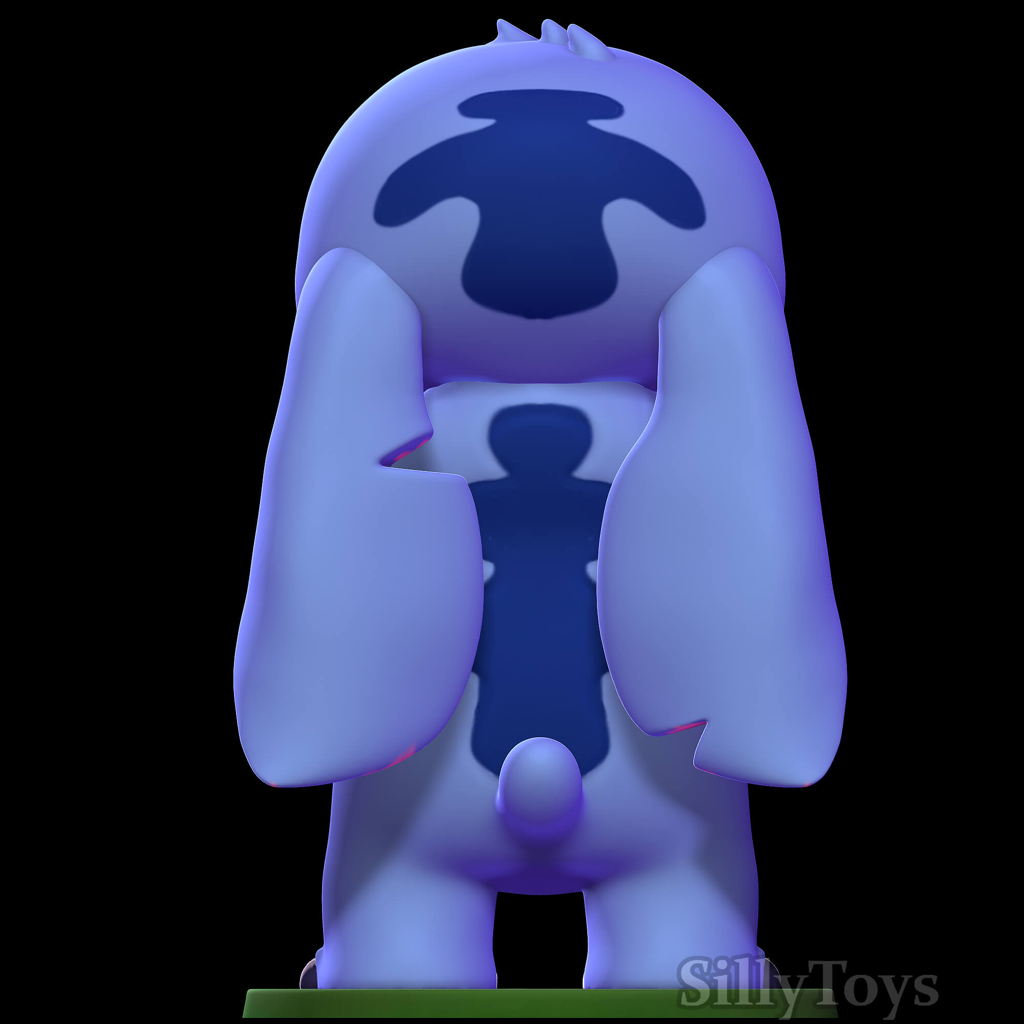 Stitch Sad - Lilo and Stitch 3D Model by SillyToys