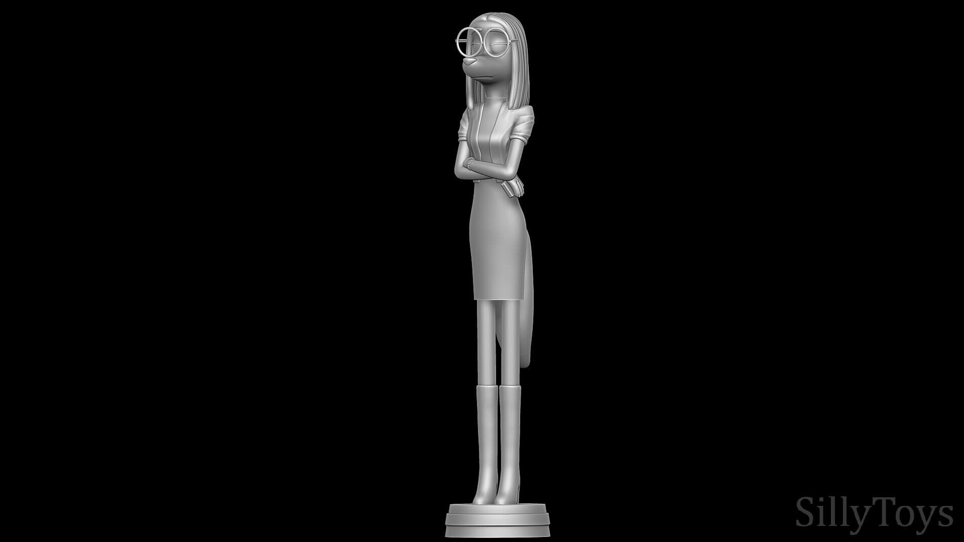 Suki Lane - Sing 2 3D Model by SillyToys