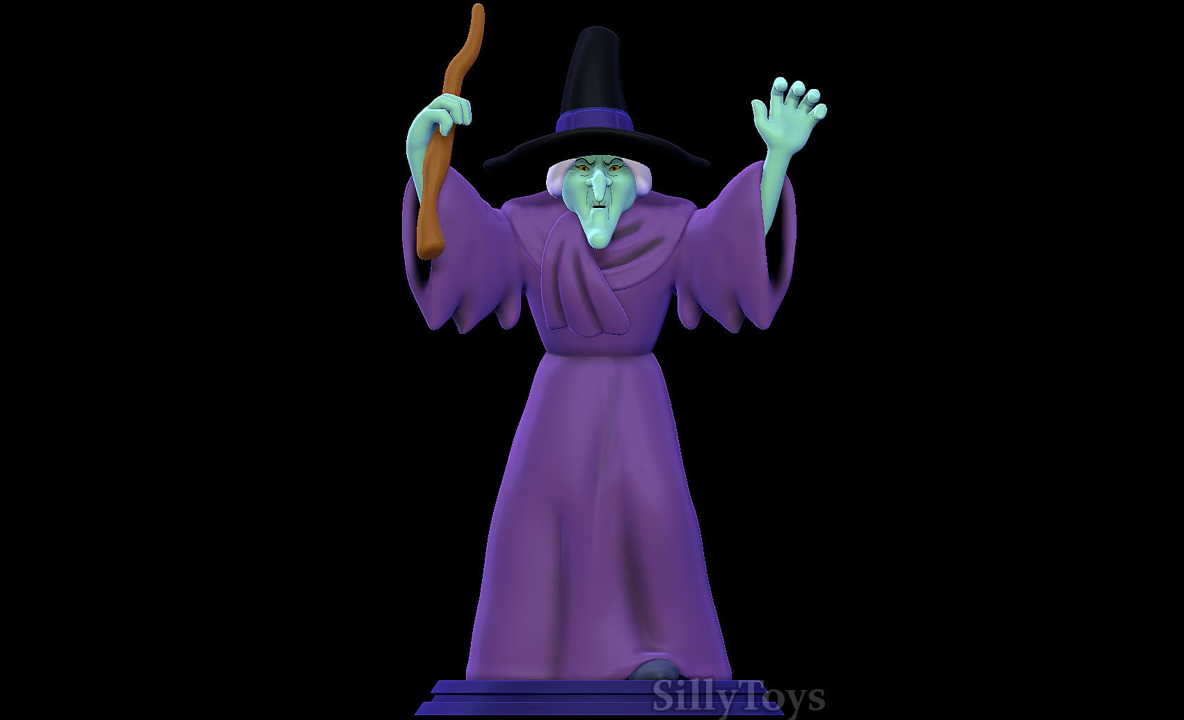Swamp Witch - Scooby Doo 3D Model by SillyToys