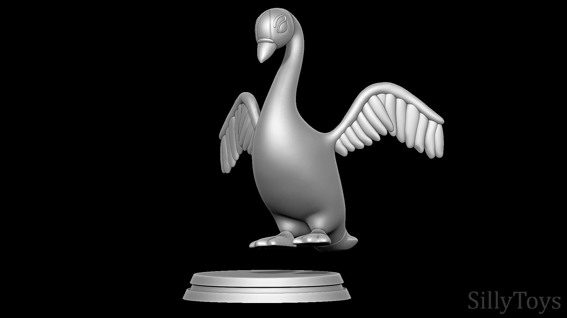 Swan Princess Odette - The Swan Princess 3D Model by SillyToys