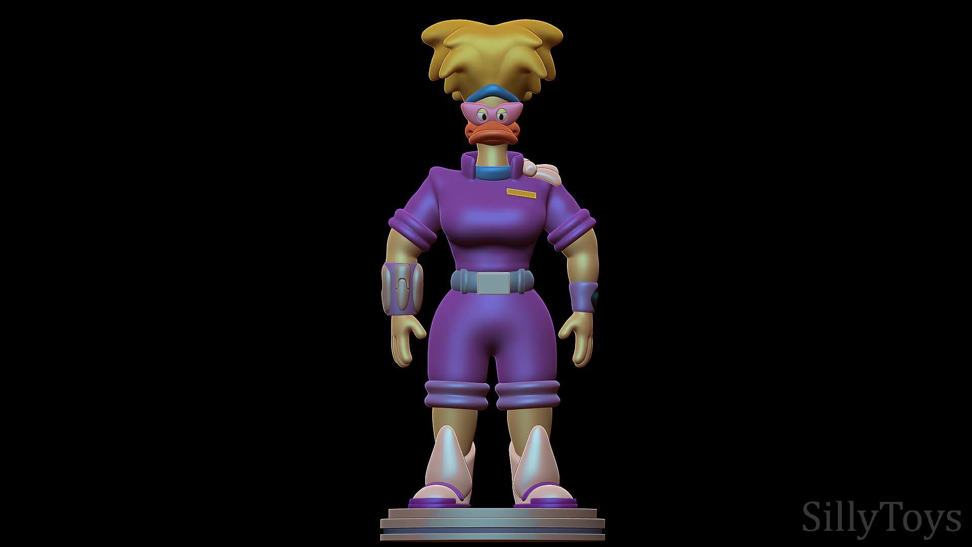 Tanya Vanderflock Mighty Ducks 3d Model By Sillytoys