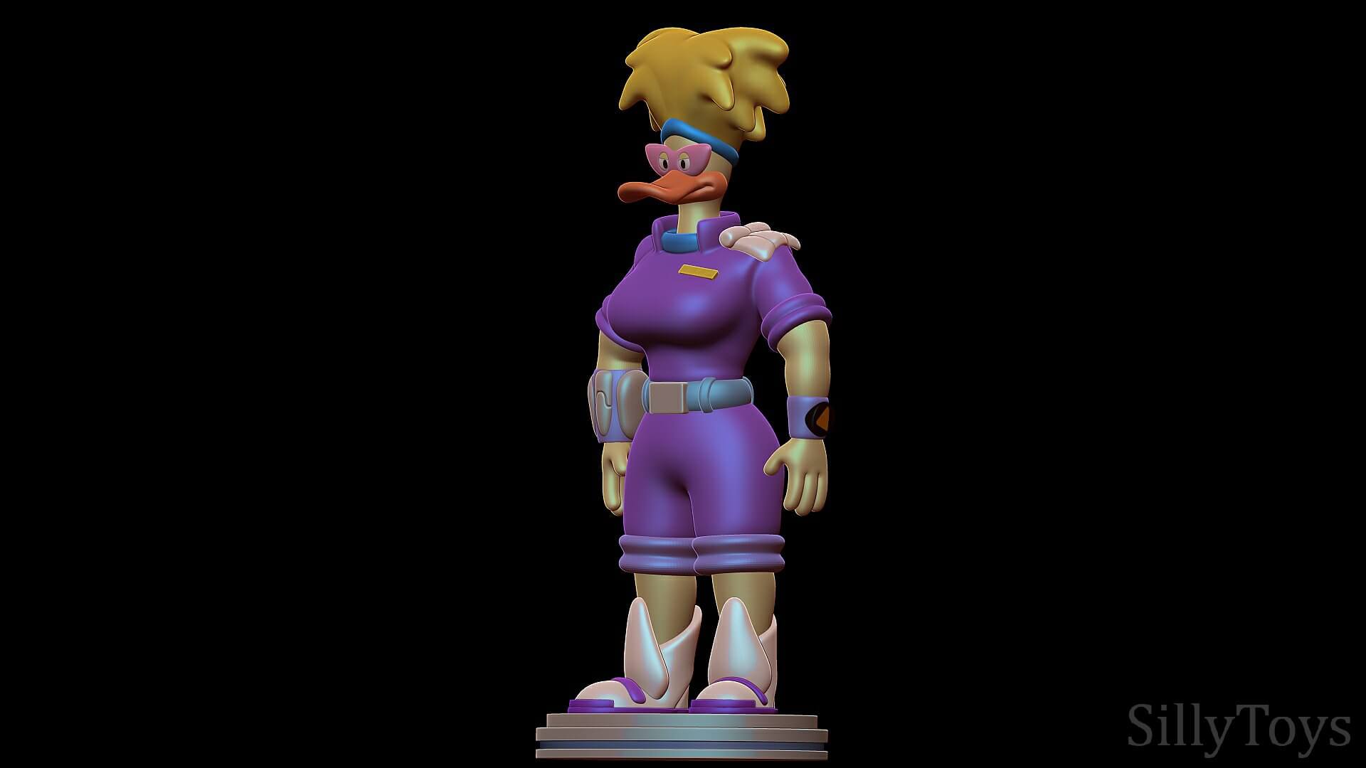 Tanya Vanderflock Mighty Ducks 3d Model By Sillytoys