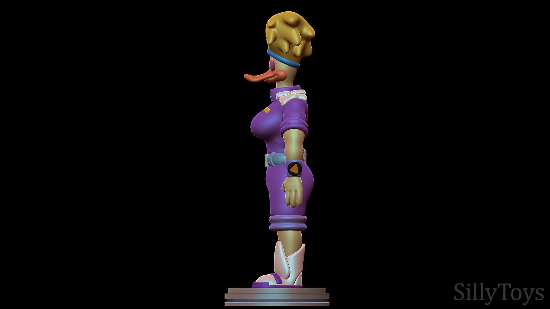 Tanya Vanderflock Mighty Ducks 3d Model By Sillytoys