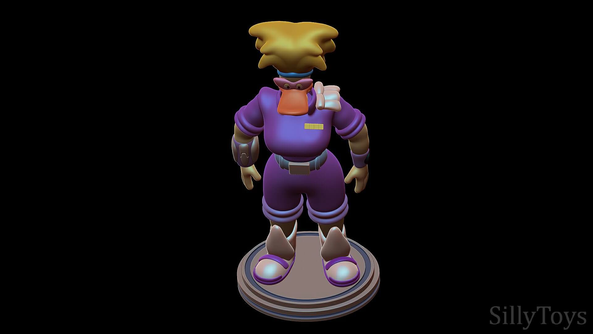 Tanya Vanderflock Mighty Ducks 3d Model By Sillytoys