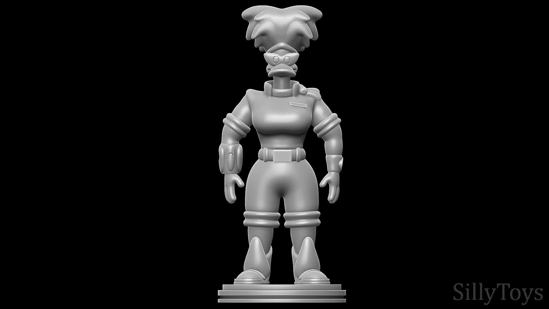 Tanya Vanderflock Mighty Ducks 3d Model By Sillytoys