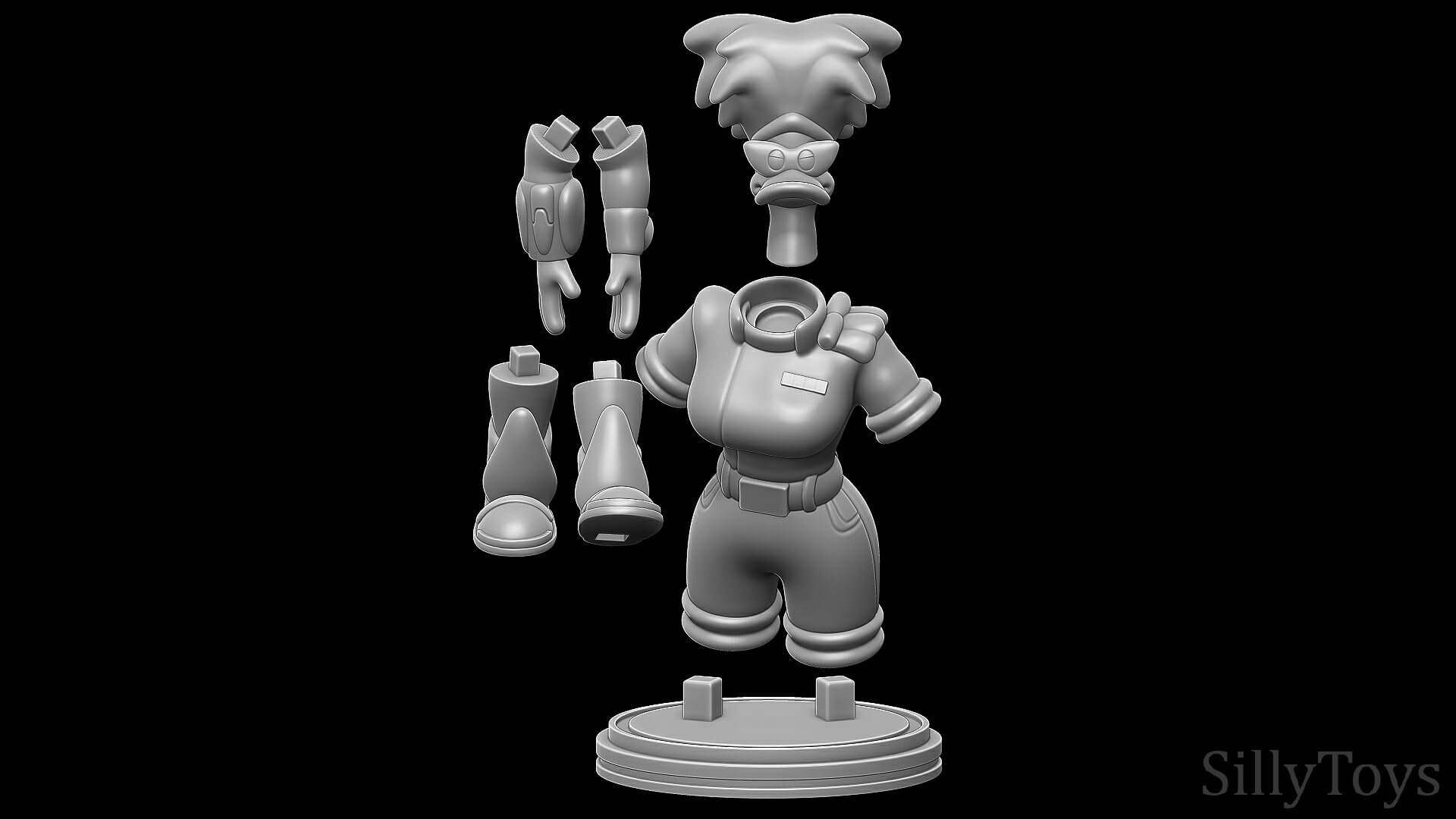 Tanya Vanderflock Mighty Ducks 3d Model By Sillytoys