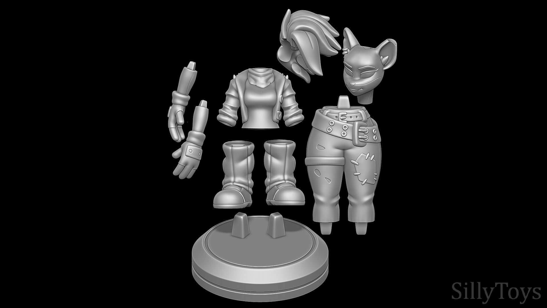Tawna Bandicoot - Crash Bandicoot 4 It's About Time 3D Model by SillyToys