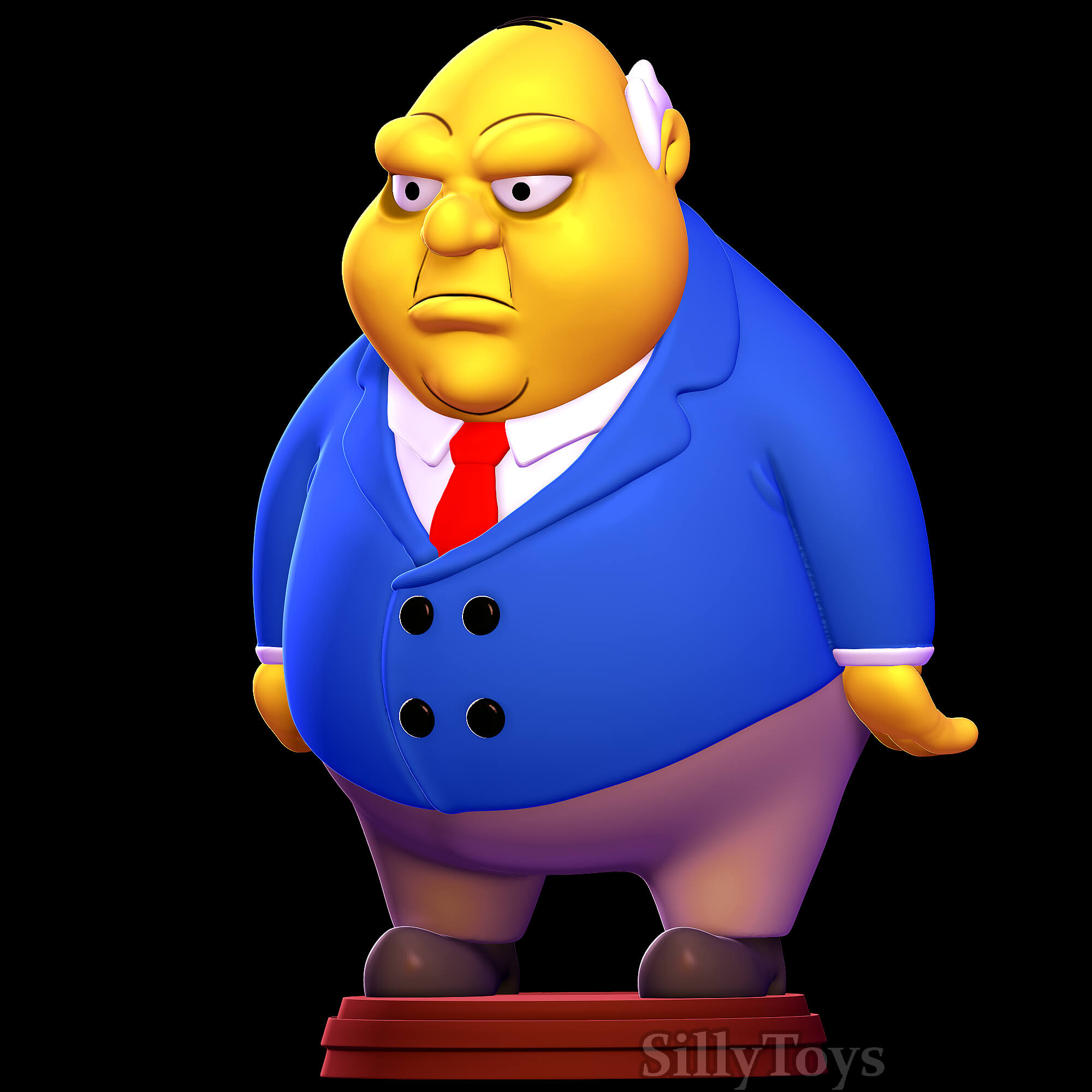 Thaddeus Plotz - Animaniacs 3D Model by SillyToys