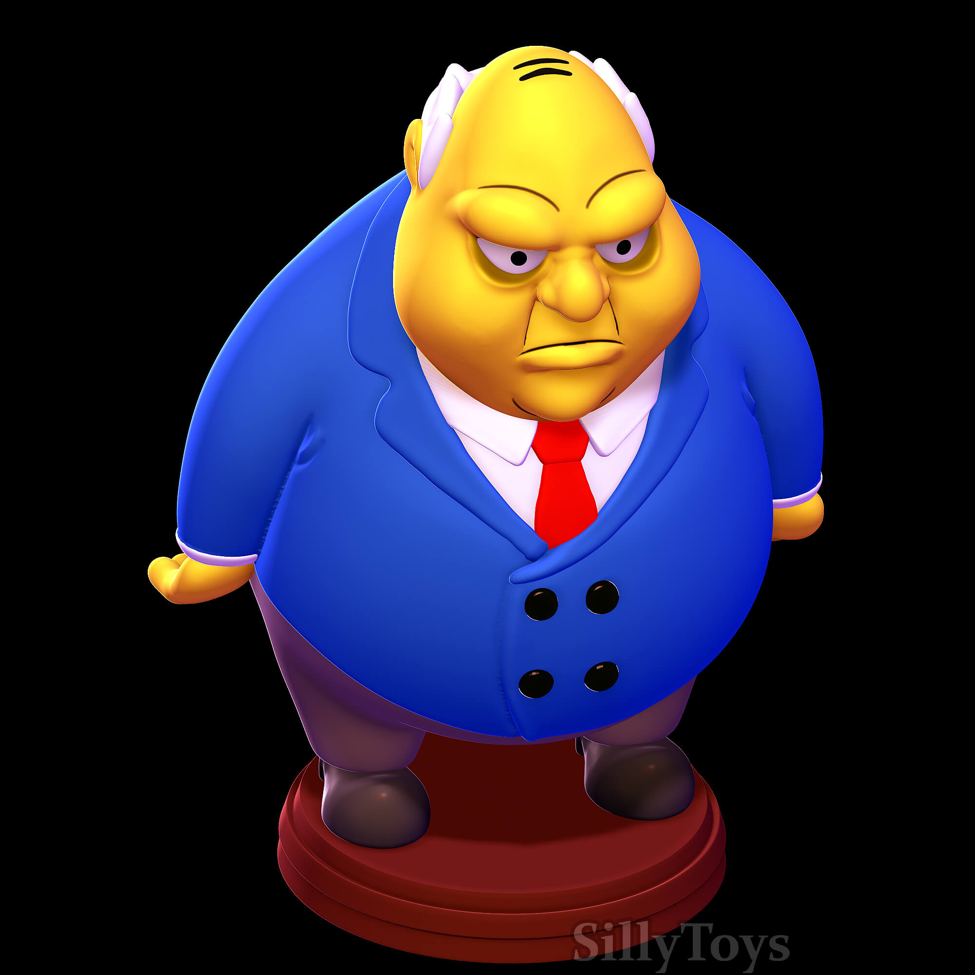 Thaddeus Plotz - Animaniacs 3D Model by SillyToys