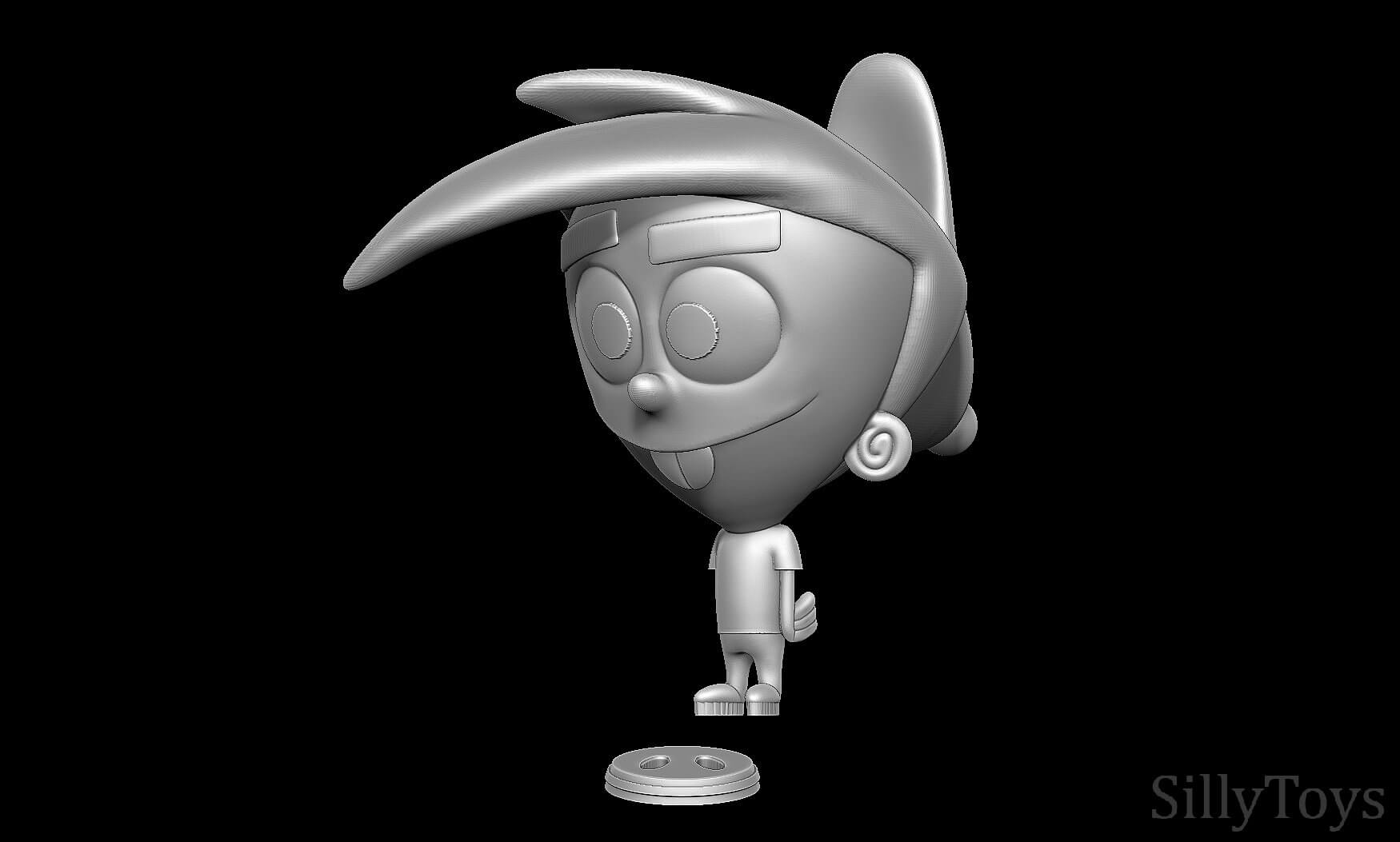 Timmy Turner - The Fairly OddParents 3D Model by SillyToys