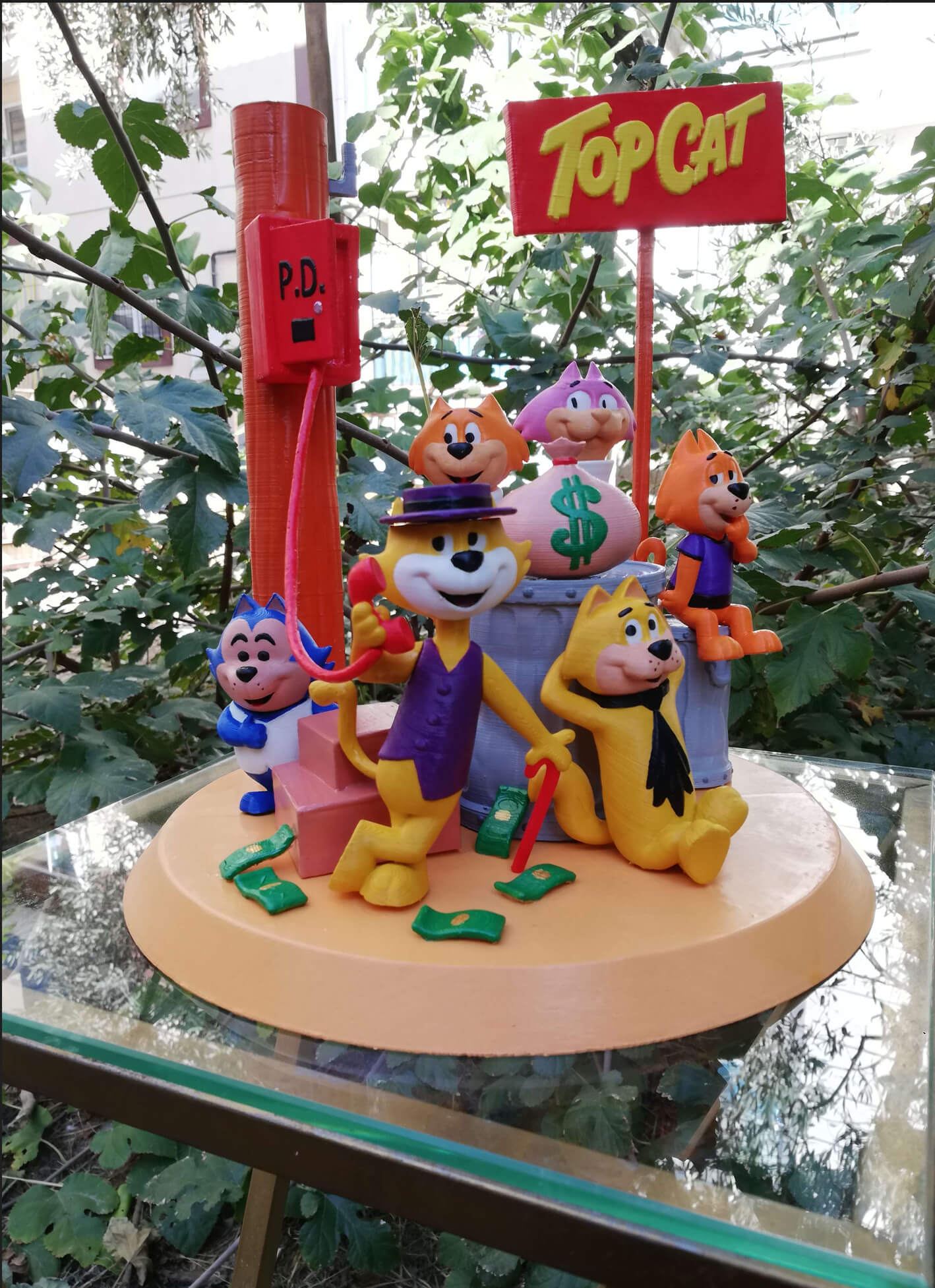 Top Cat Diorama - 3D Model by SillyToys