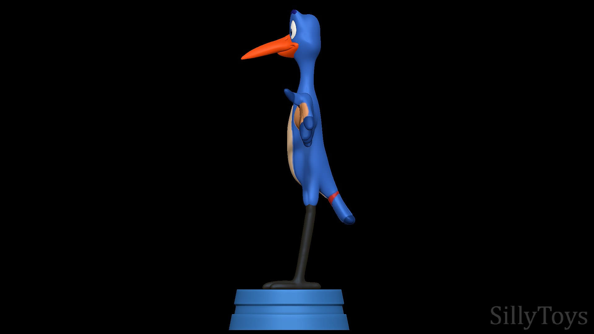 Whizzer - The Swan Princess 3D Model by SillyToys