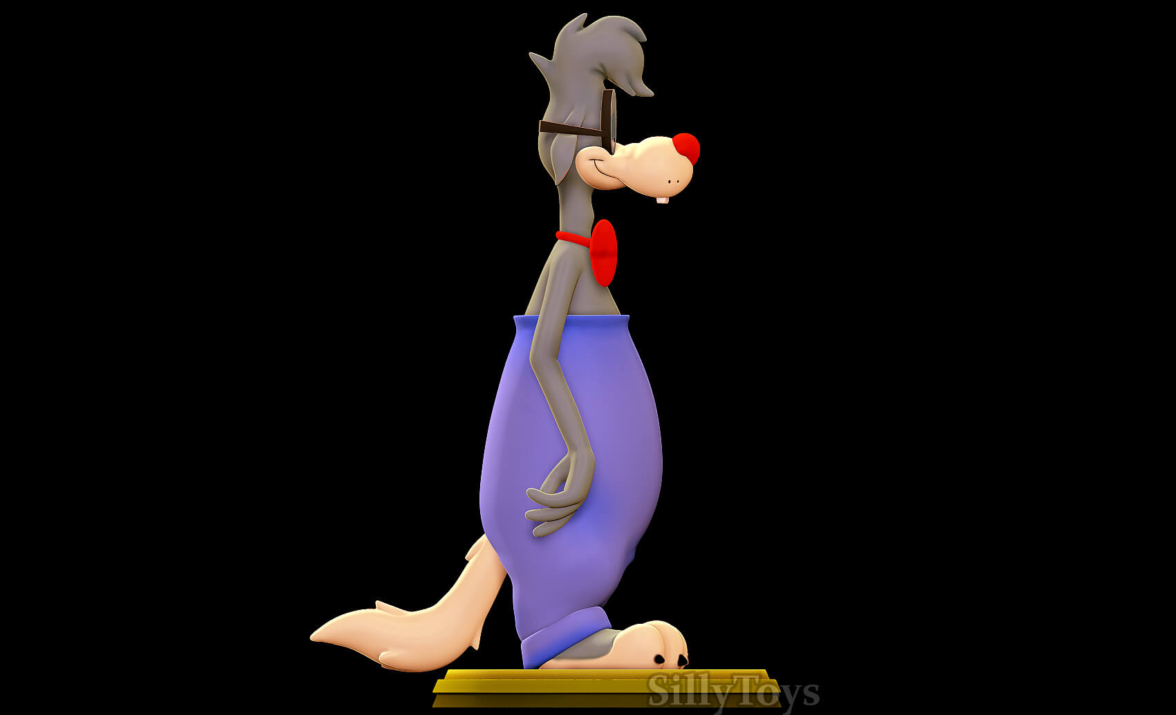 Wilford Wolf - Animaniacs 3D Model by SillyToys