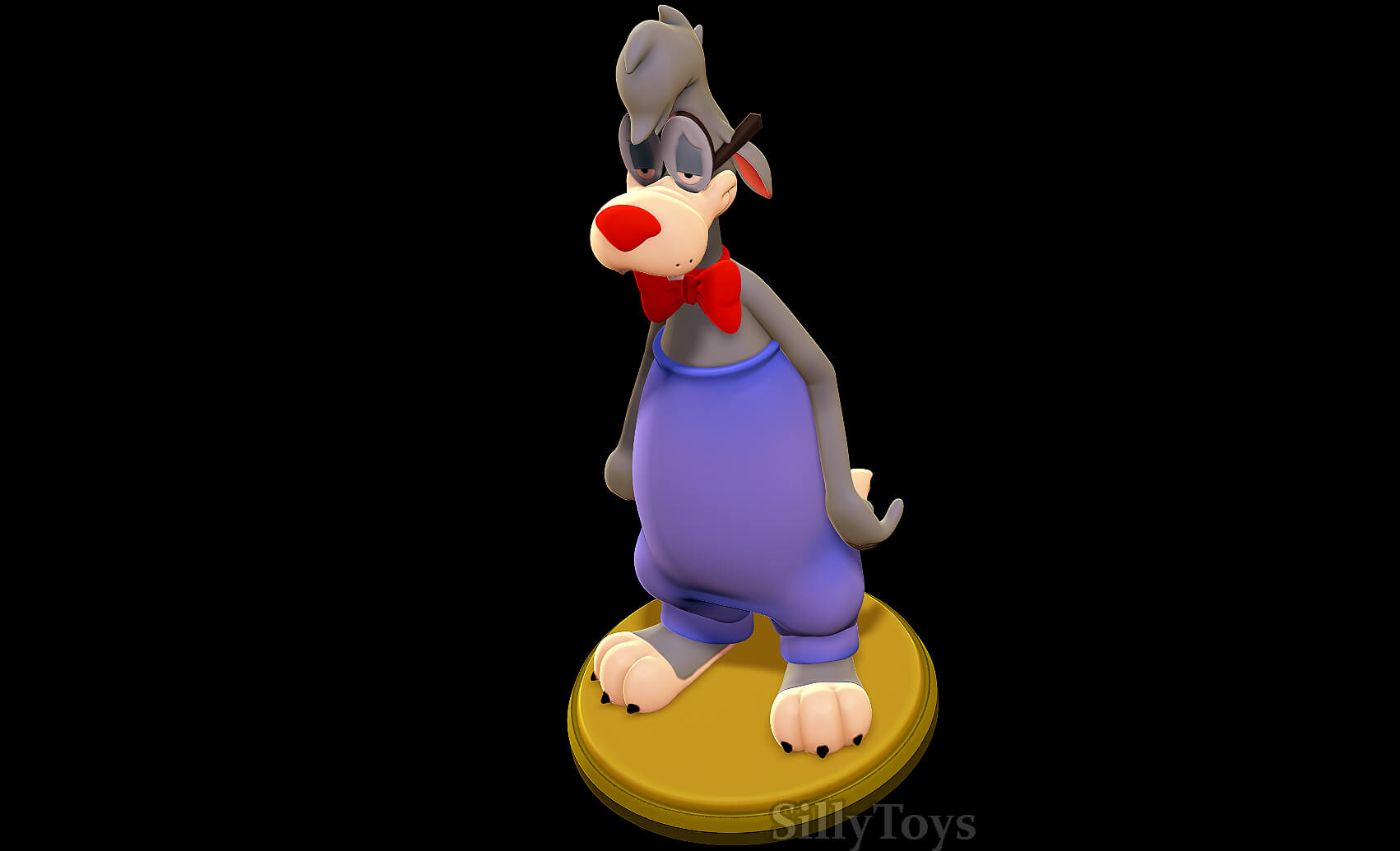 Wilford Wolf - Animaniacs 3D Model by SillyToys