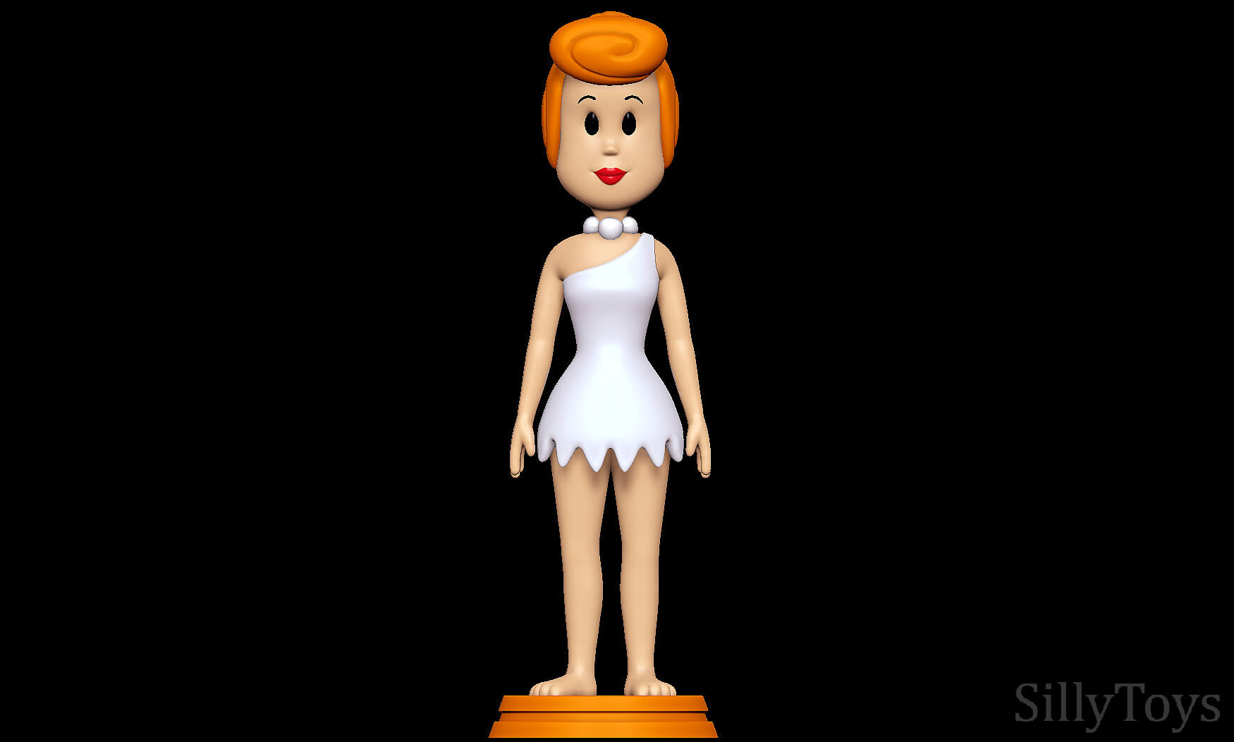Wilma Flintstone - The Flintstones 3D Model by SillyToys