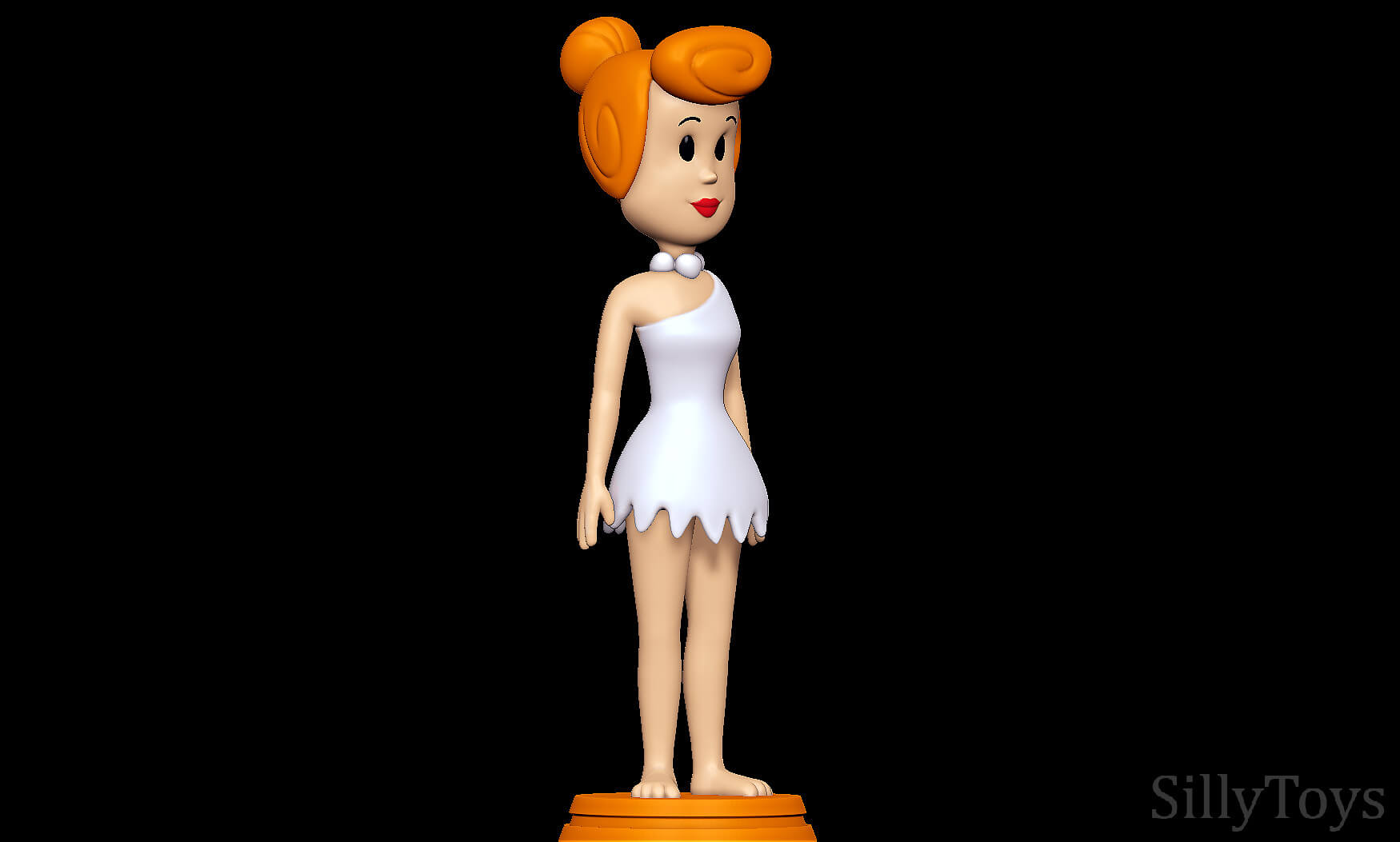 Wilma Flintstone - The Flintstones 3D Model by SillyToys