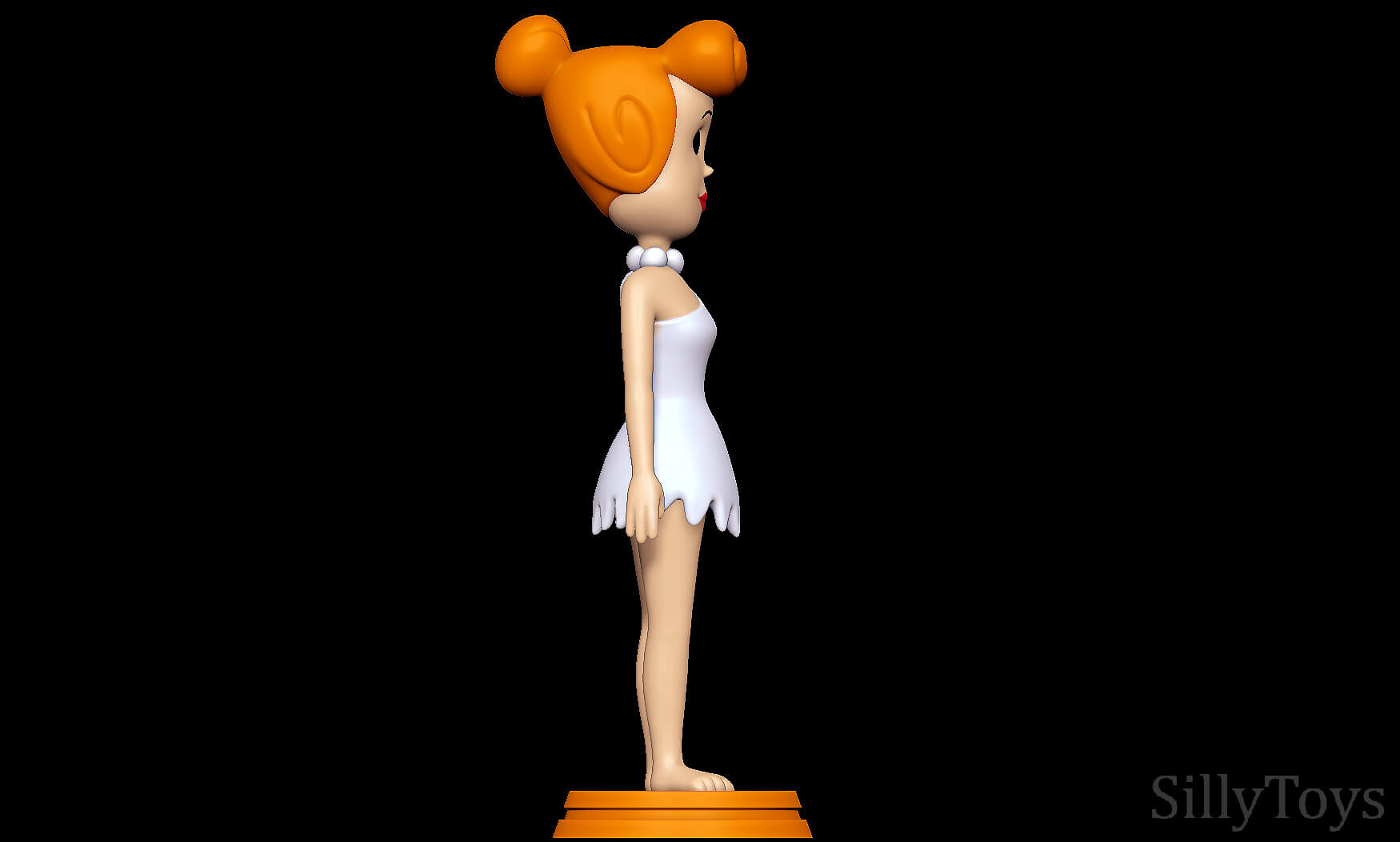 Wilma Flintstone - The Flintstones 3D Model by SillyToys