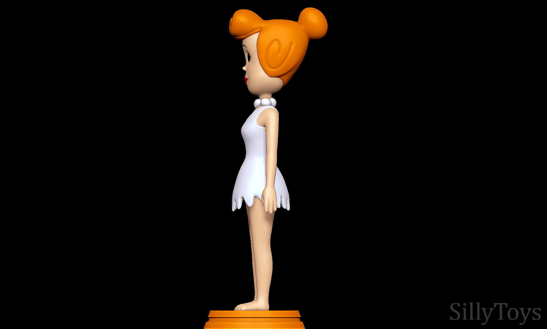 Wilma Flintstone - The Flintstones 3D Model by SillyToys