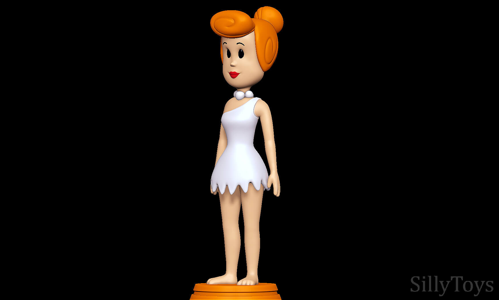Wilma Flintstone - The Flintstones 3D Model by SillyToys