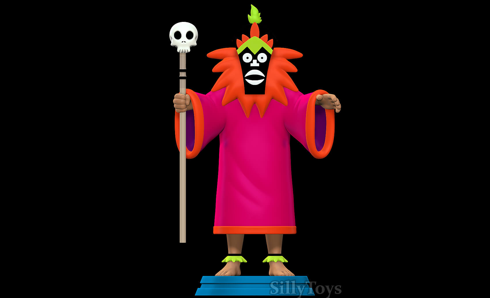 Witch Doctor - Scooby Doo 3D Model by SillyToys