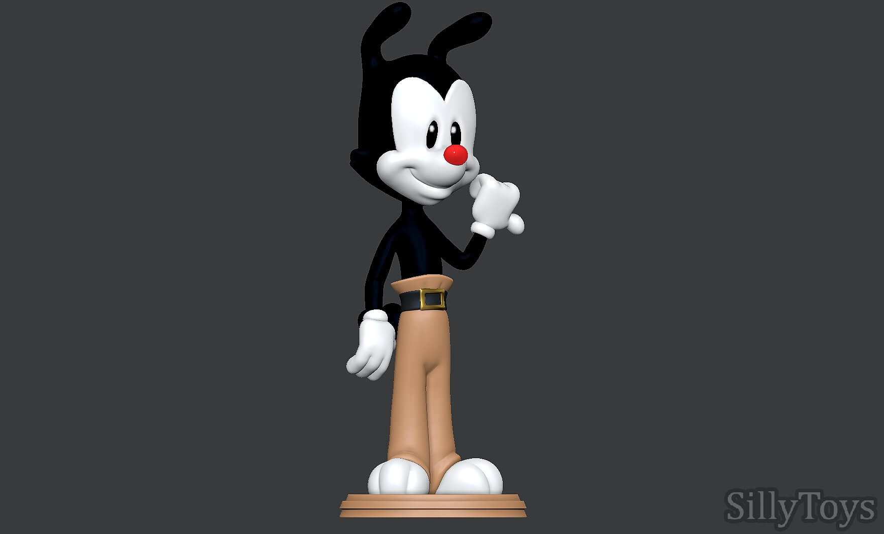 Yakko Warner - Animaniacs 3D Model by SillyToys