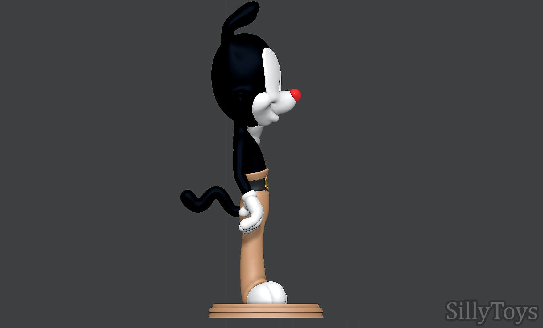 Yakko Warner - Animaniacs 3D Model by SillyToys