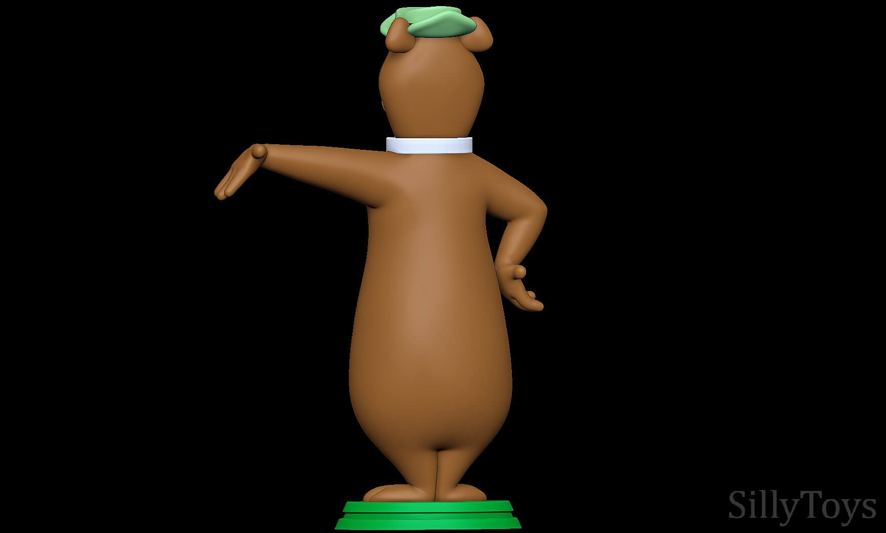 Yogi Bear - 3D Model by SillyToys