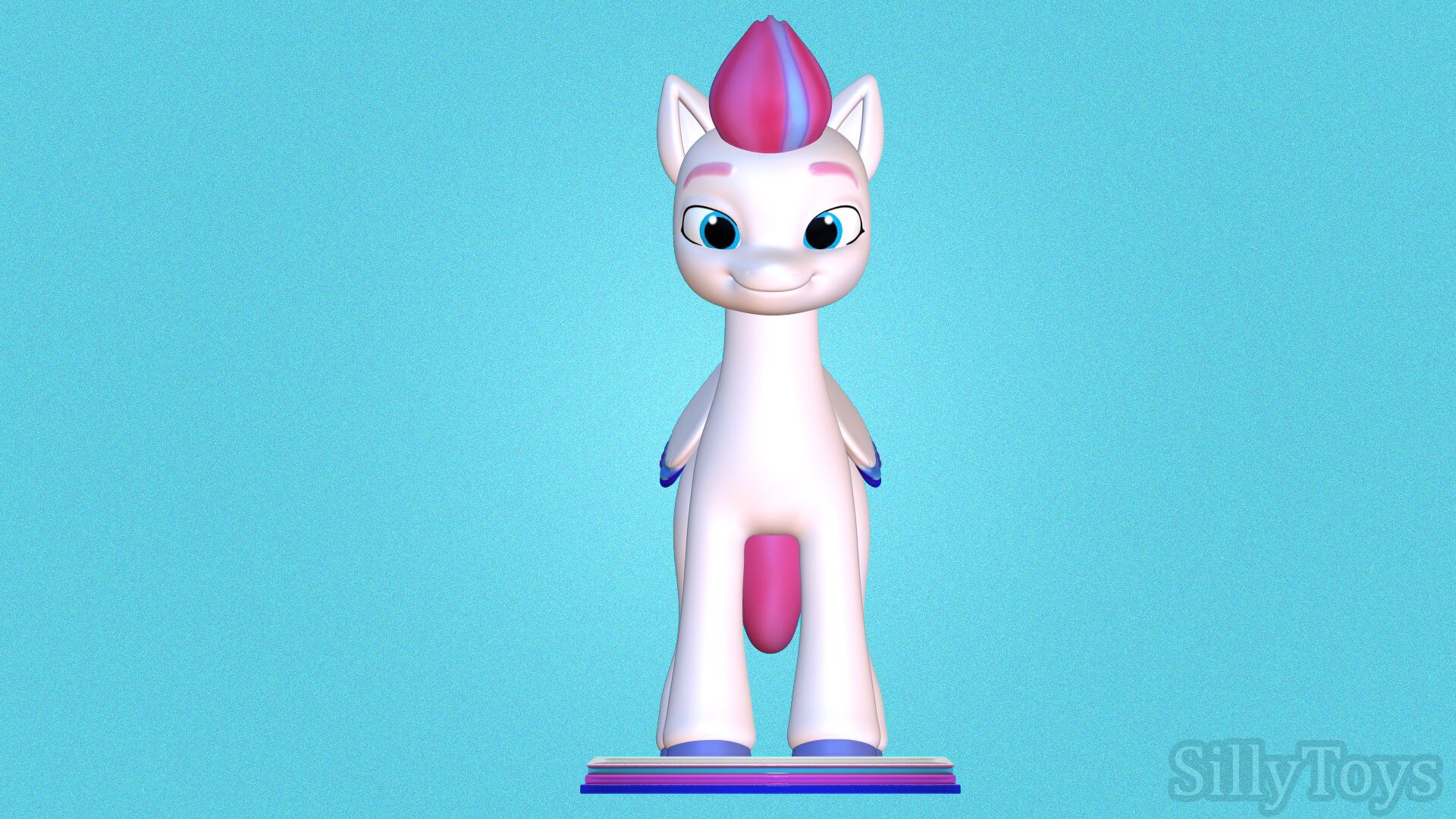 Zipp Storm - My Little Pony A New Generation 3D Model by SillyToys