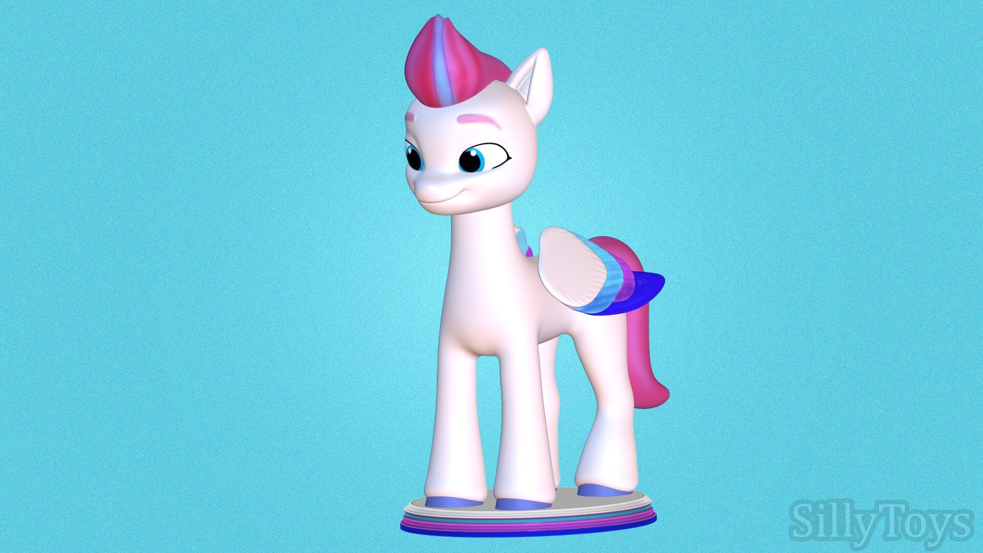 Zipp Storm - My Little Pony A New Generation 3D Model by SillyToys