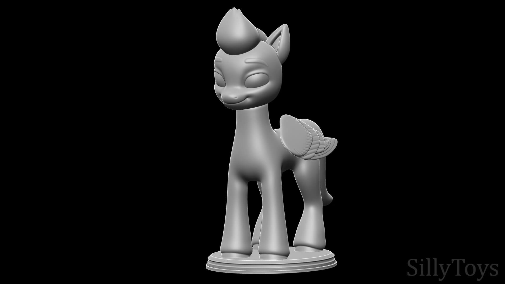 Zipp Storm - My Little Pony A New Generation 3D Model by SillyToys