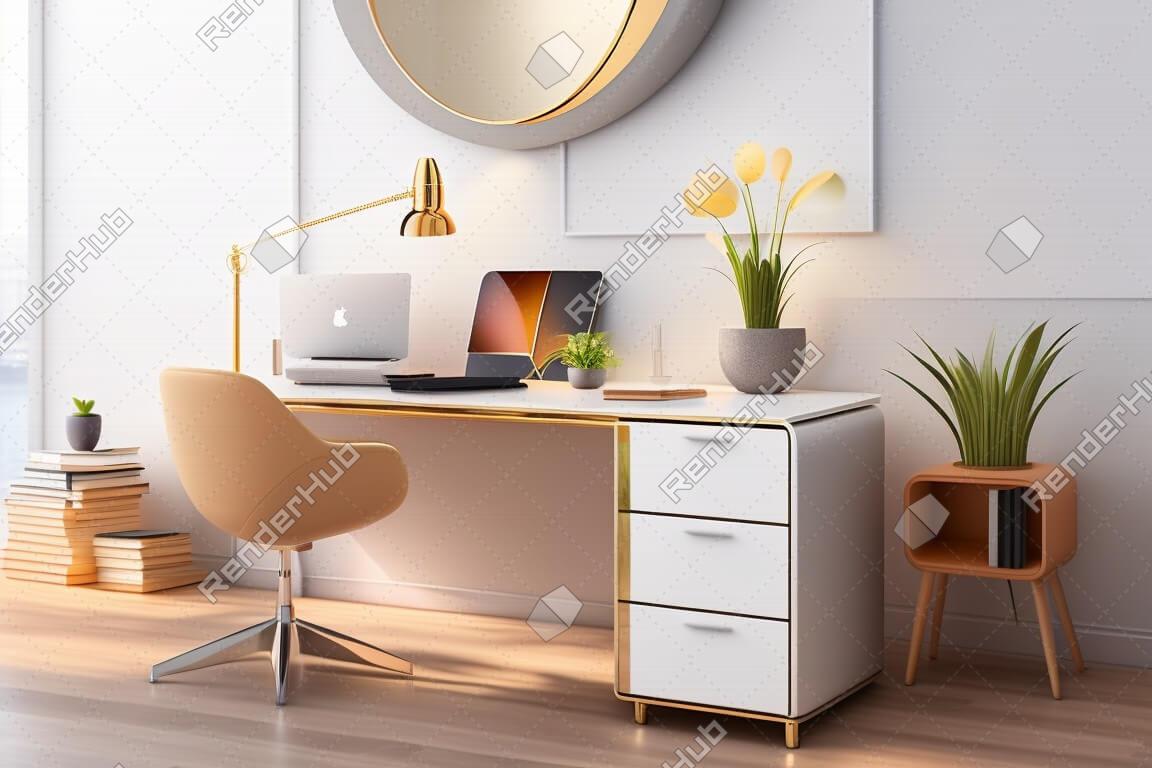 Modern Office 23 - Stock Image by silverman24