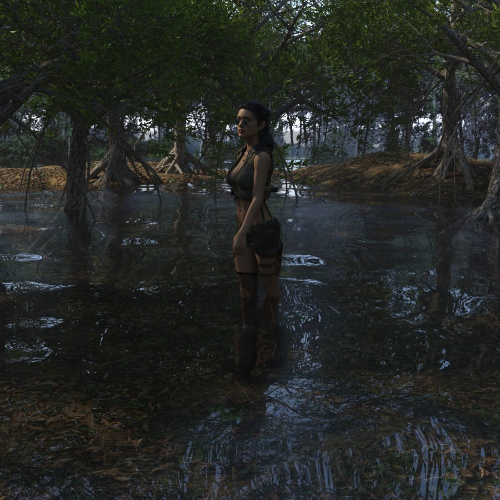 Mangrove DAZ Studio by Silvia Helena