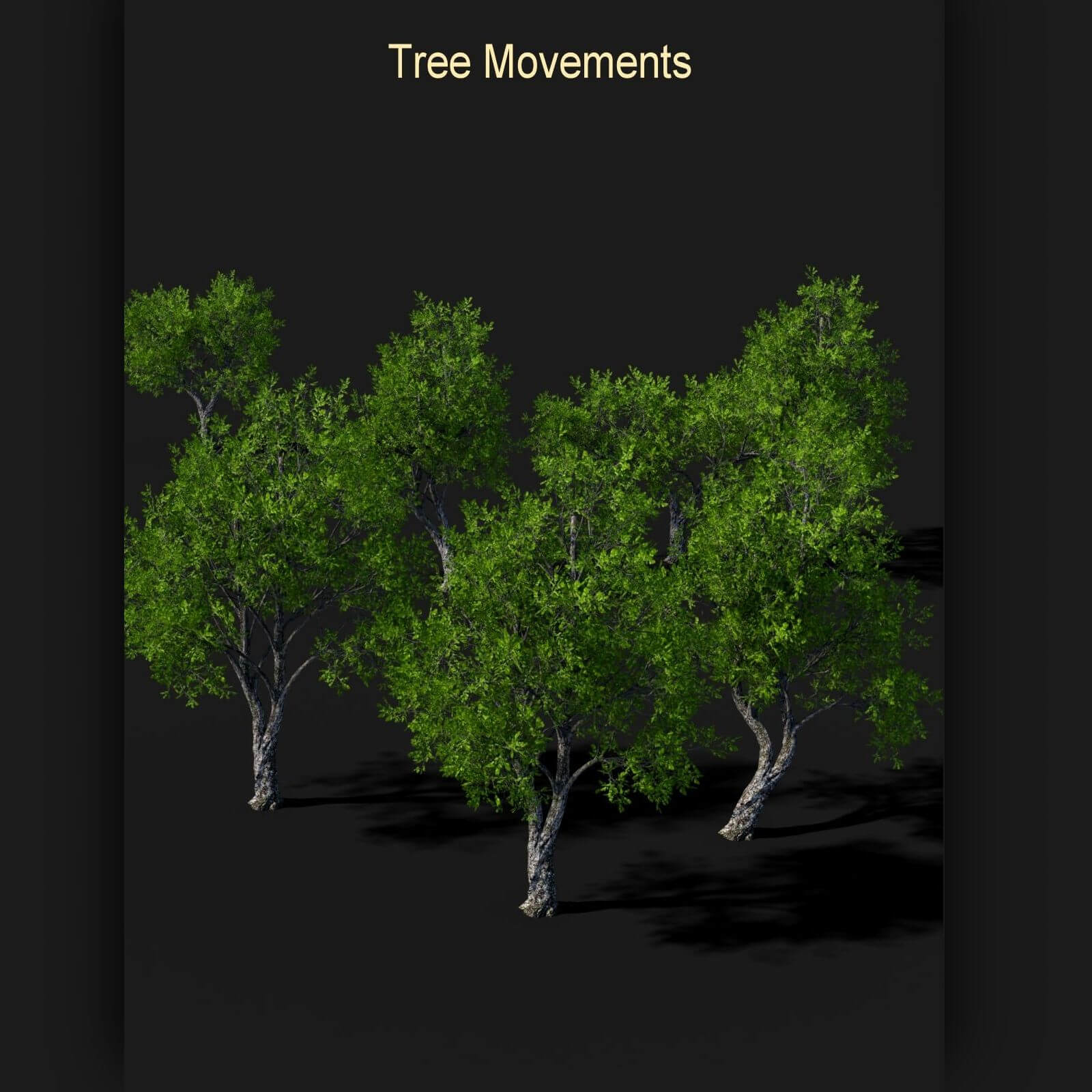 Tree Movements - Daz Content by Silvia Helena