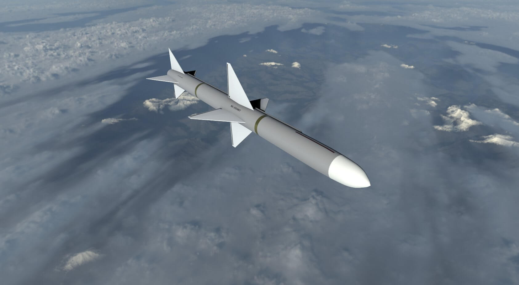 AIM7 Missile - 3D Model by SimonTGriffiths