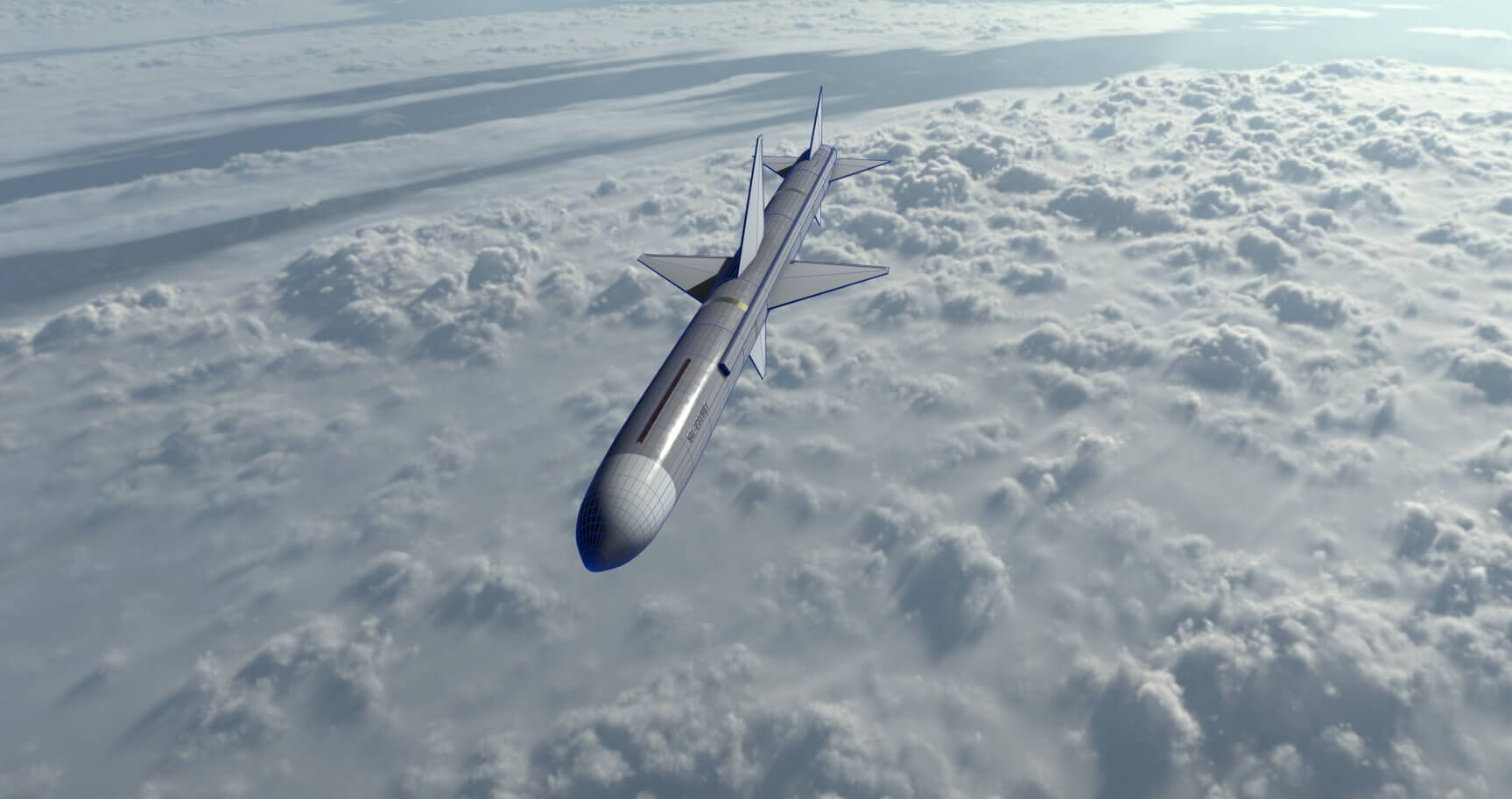 AIM7 Missile - 3D Model by SimonTGriffiths