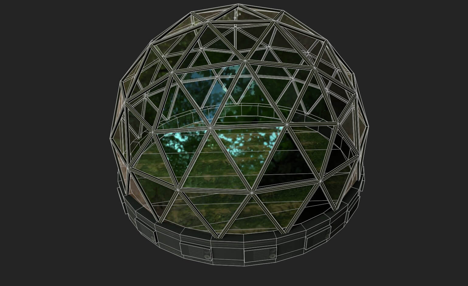 Bio Dome - 3D Model by SimonTGriffiths