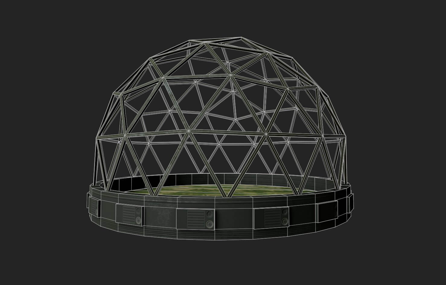 Bio Dome - 3D Model by SimonTGriffiths