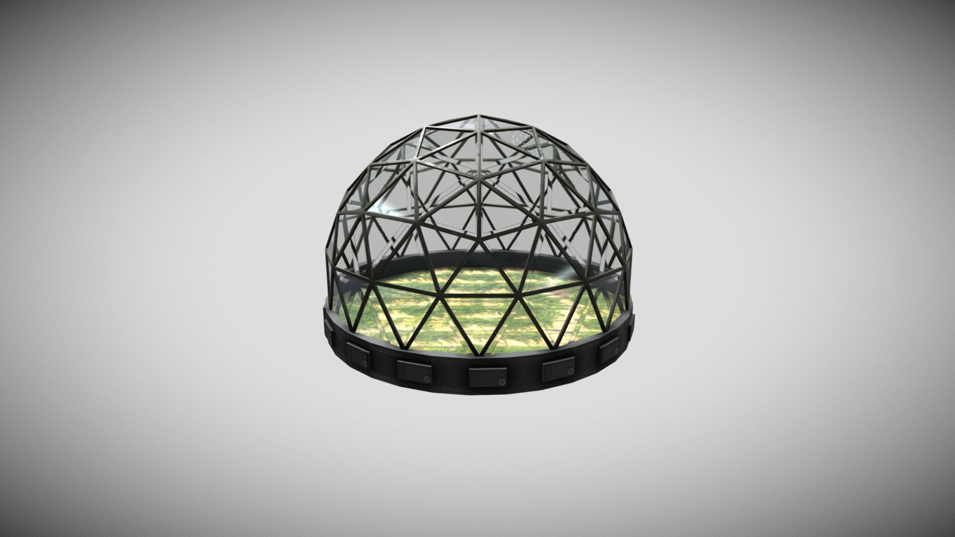 Bio Dome - 3D Model by SimonTGriffiths