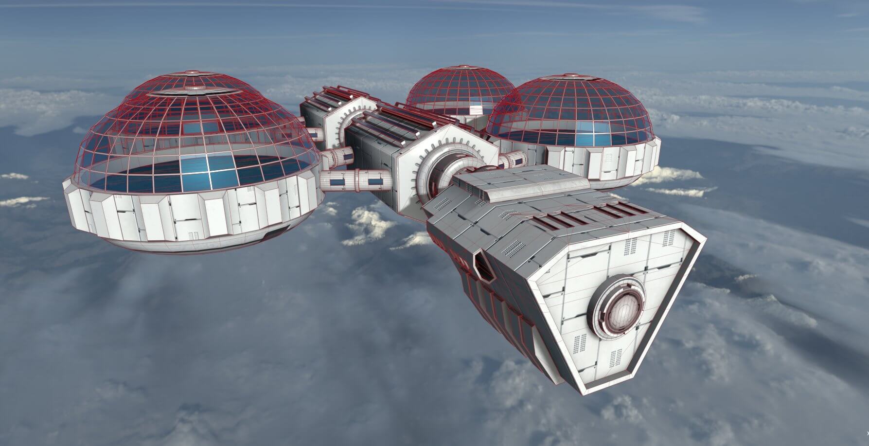 Bio Ship - 3D Model by SimonTGriffiths