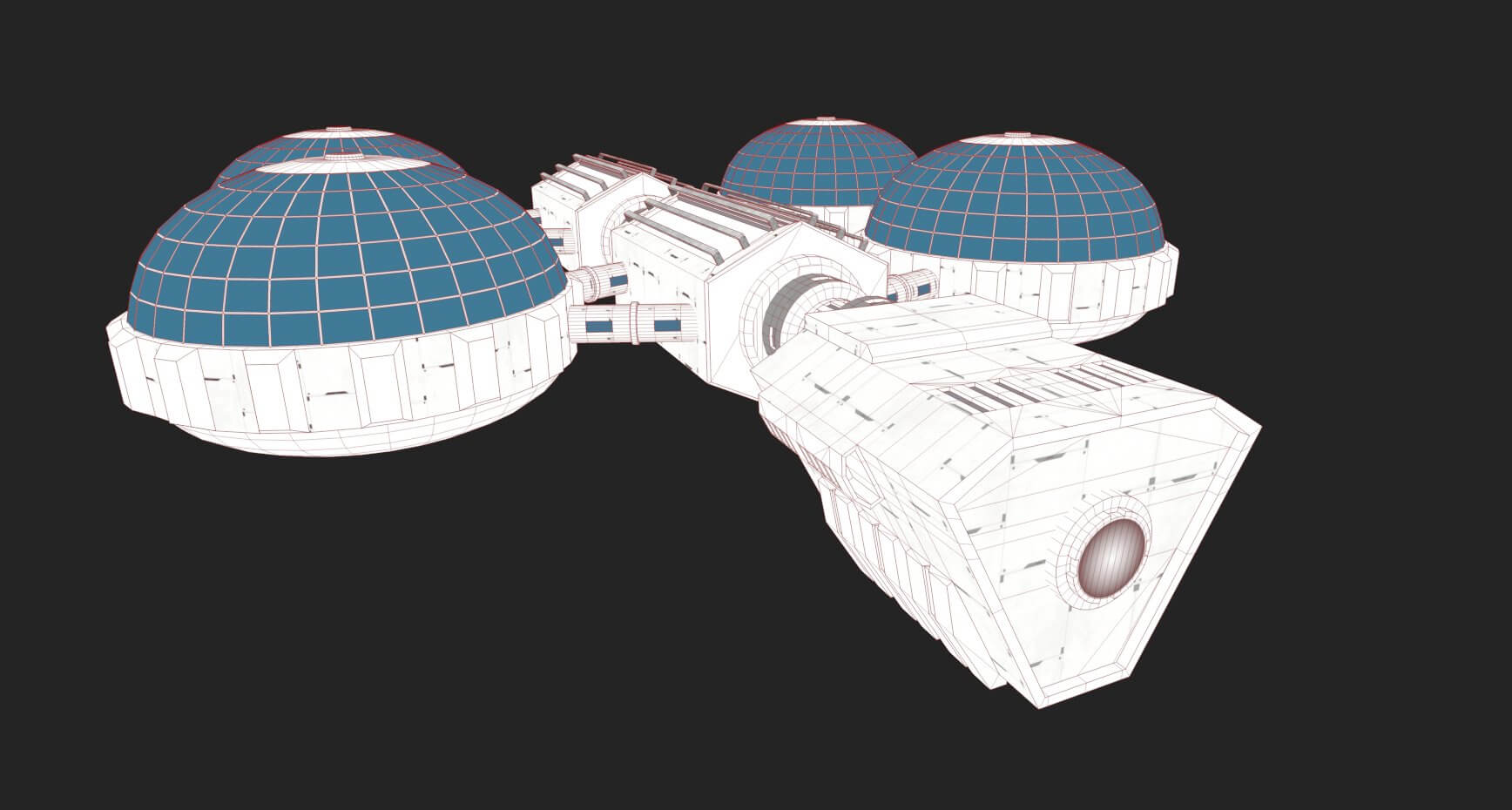 Bio Ship - 3D Model by SimonTGriffiths
