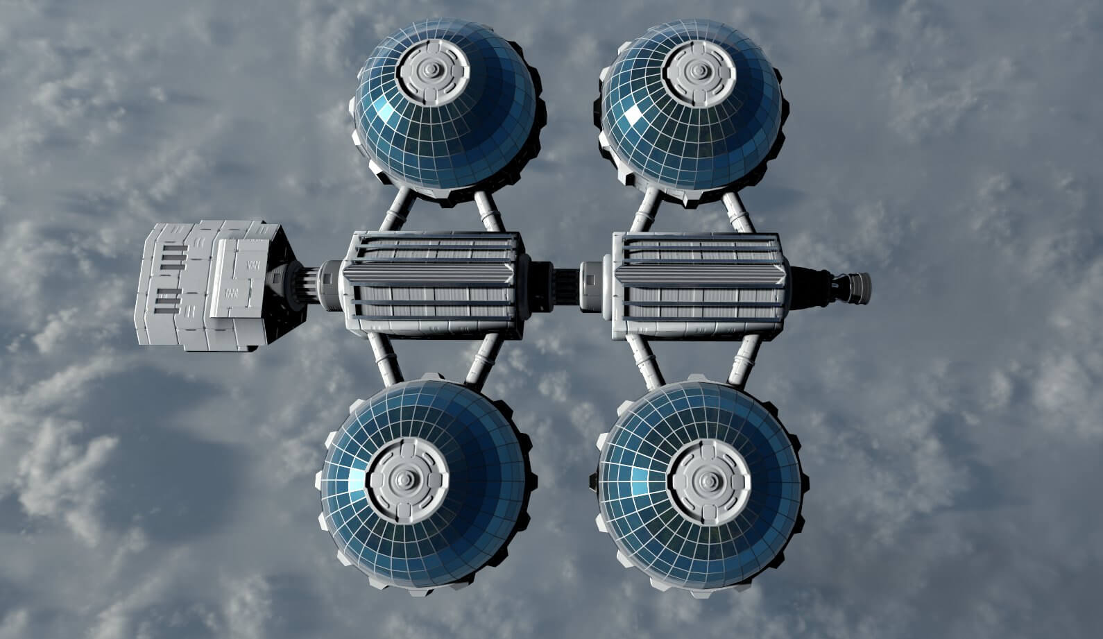 Bio Ship - 3D Model by SimonTGriffiths