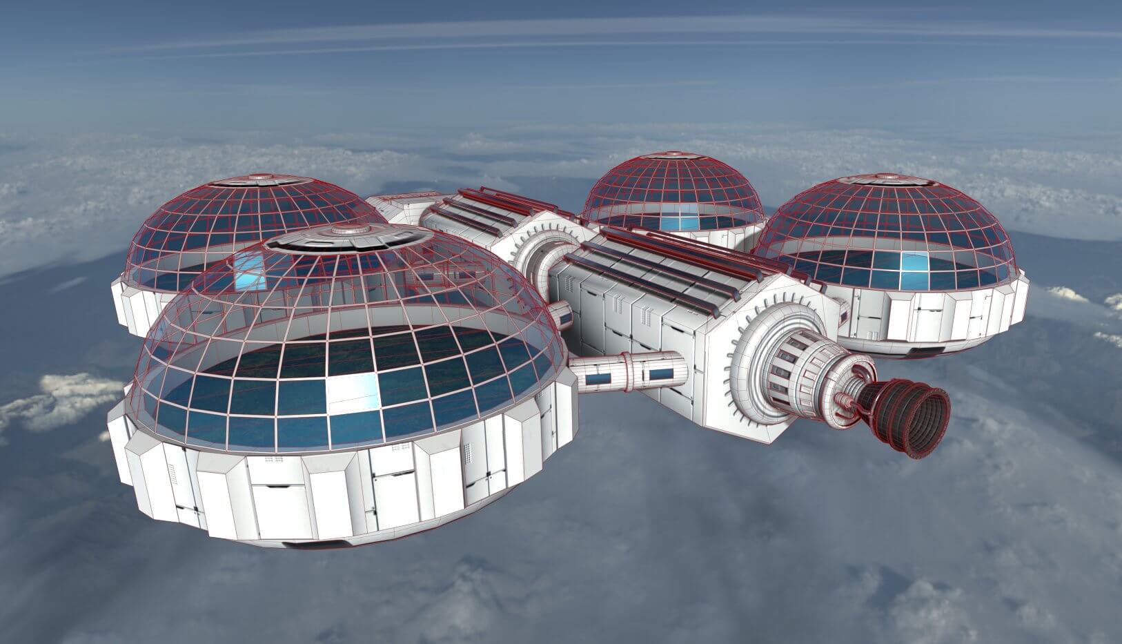 Bio Ship - 3D Model by SimonTGriffiths