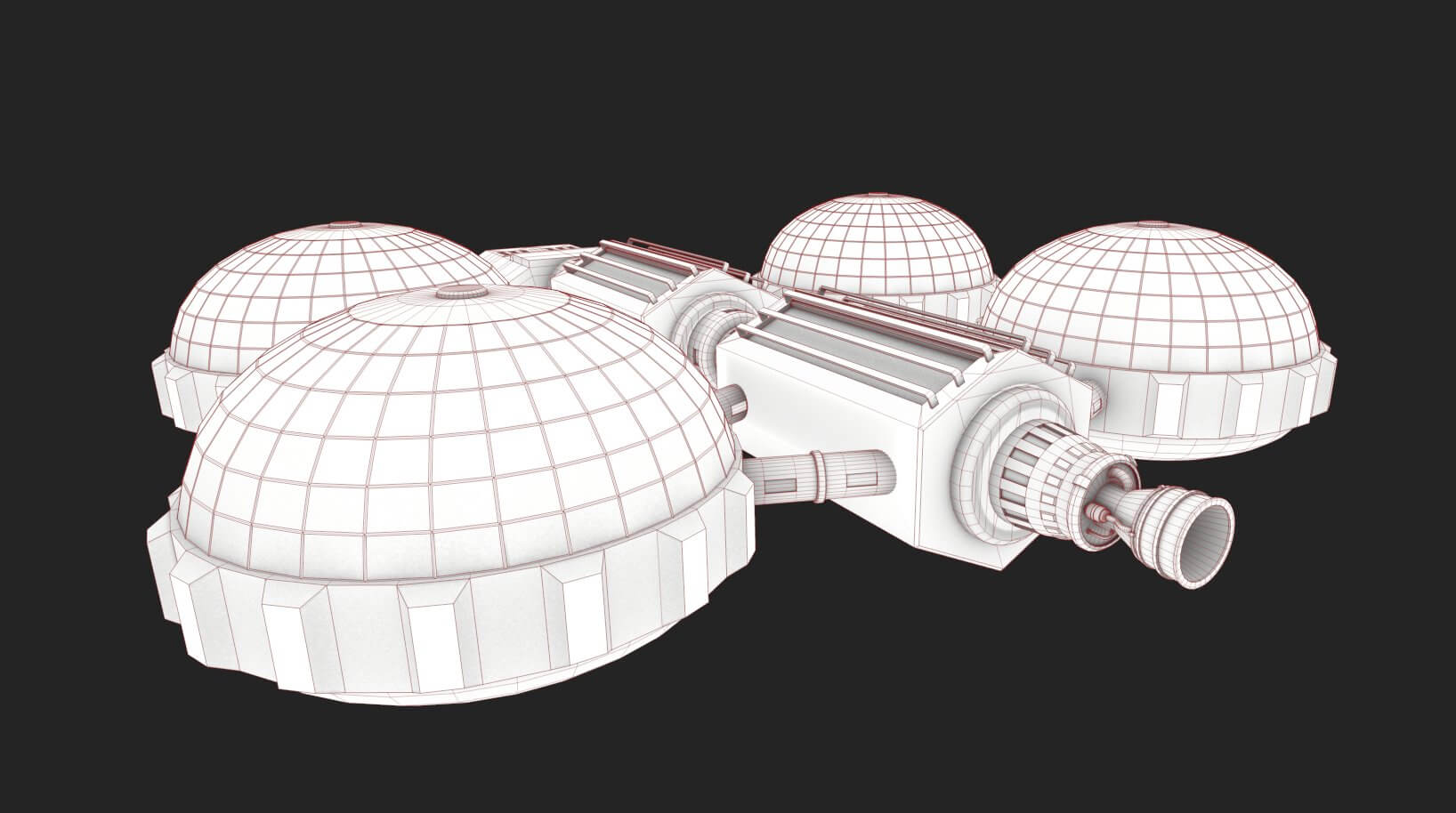 Bio Ship - 3D Model by SimonTGriffiths