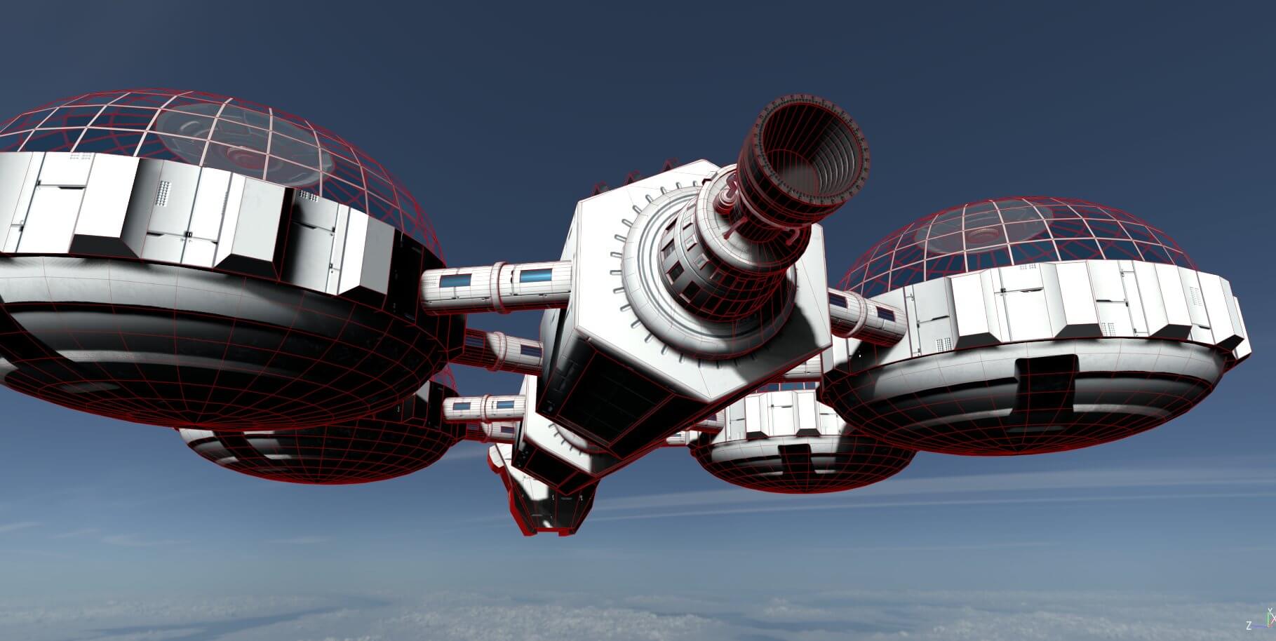 Bio Ship - 3D Model by SimonTGriffiths