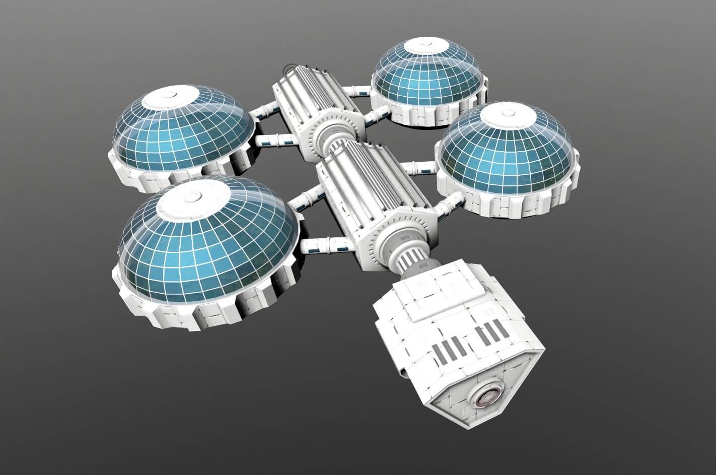 Bio Ship - 3D Model by SimonTGriffiths