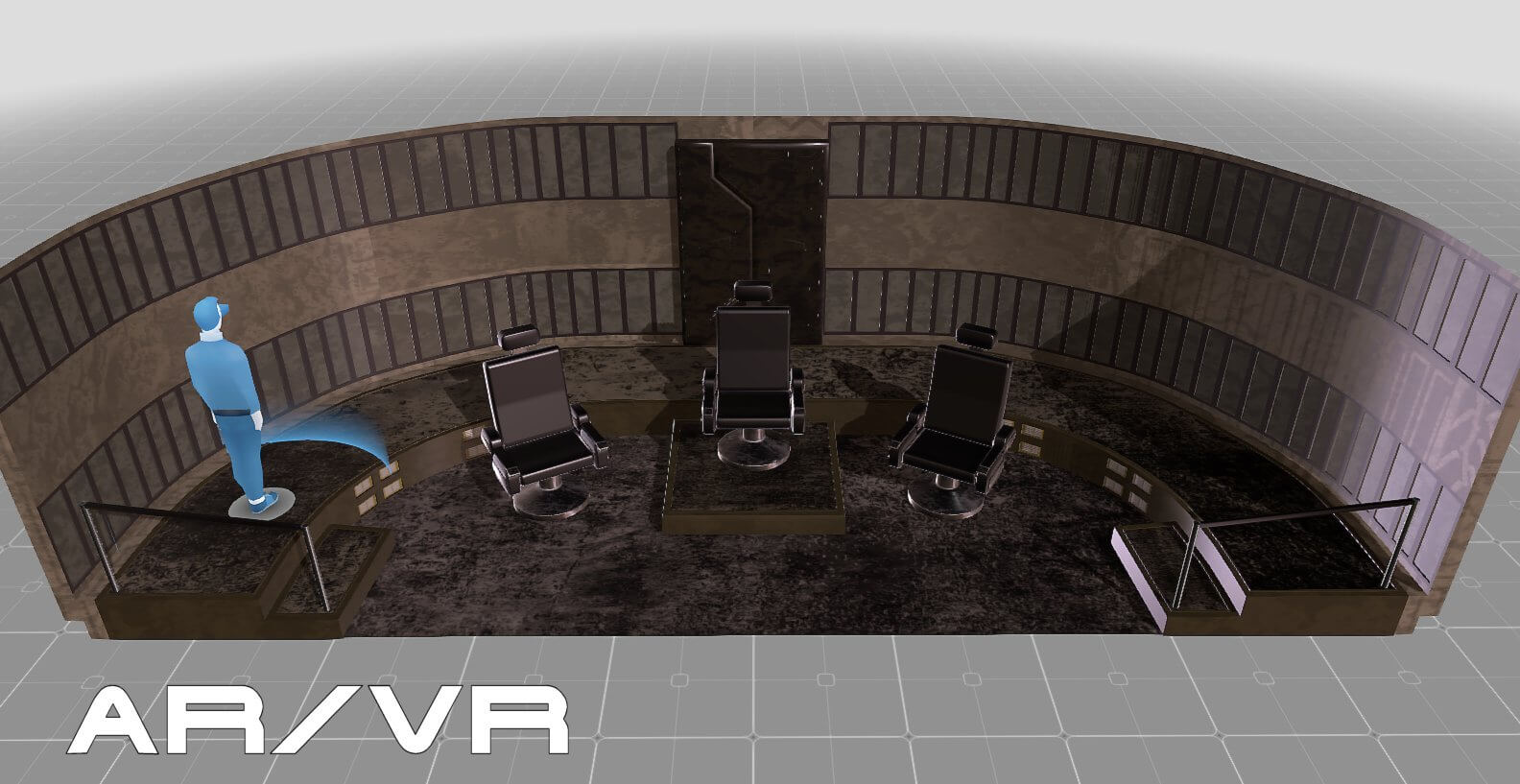 Empty Command Bridge - 3D Model by SimonTGriffiths