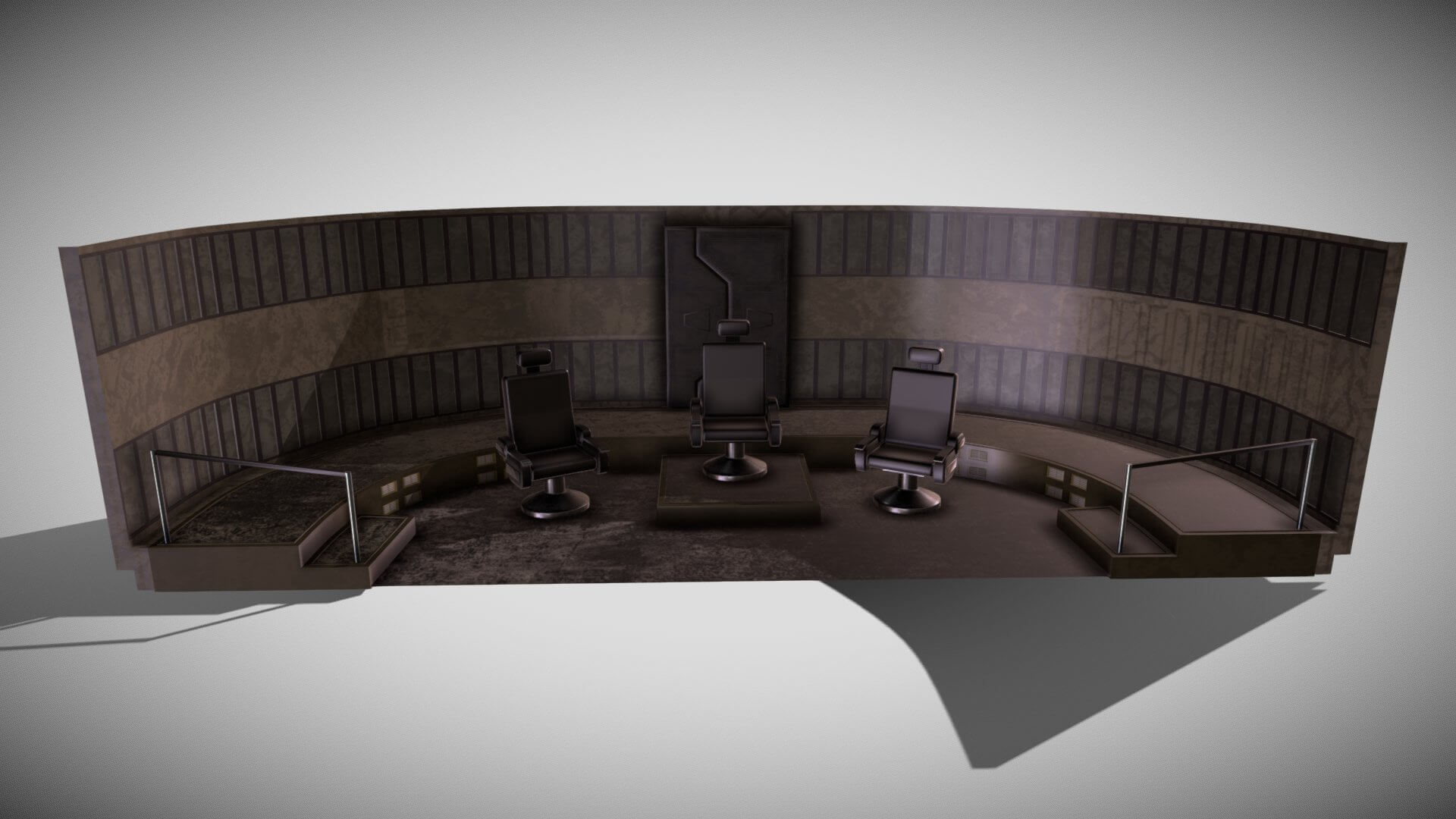 Empty Command Bridge - 3D Model by SimonTGriffiths