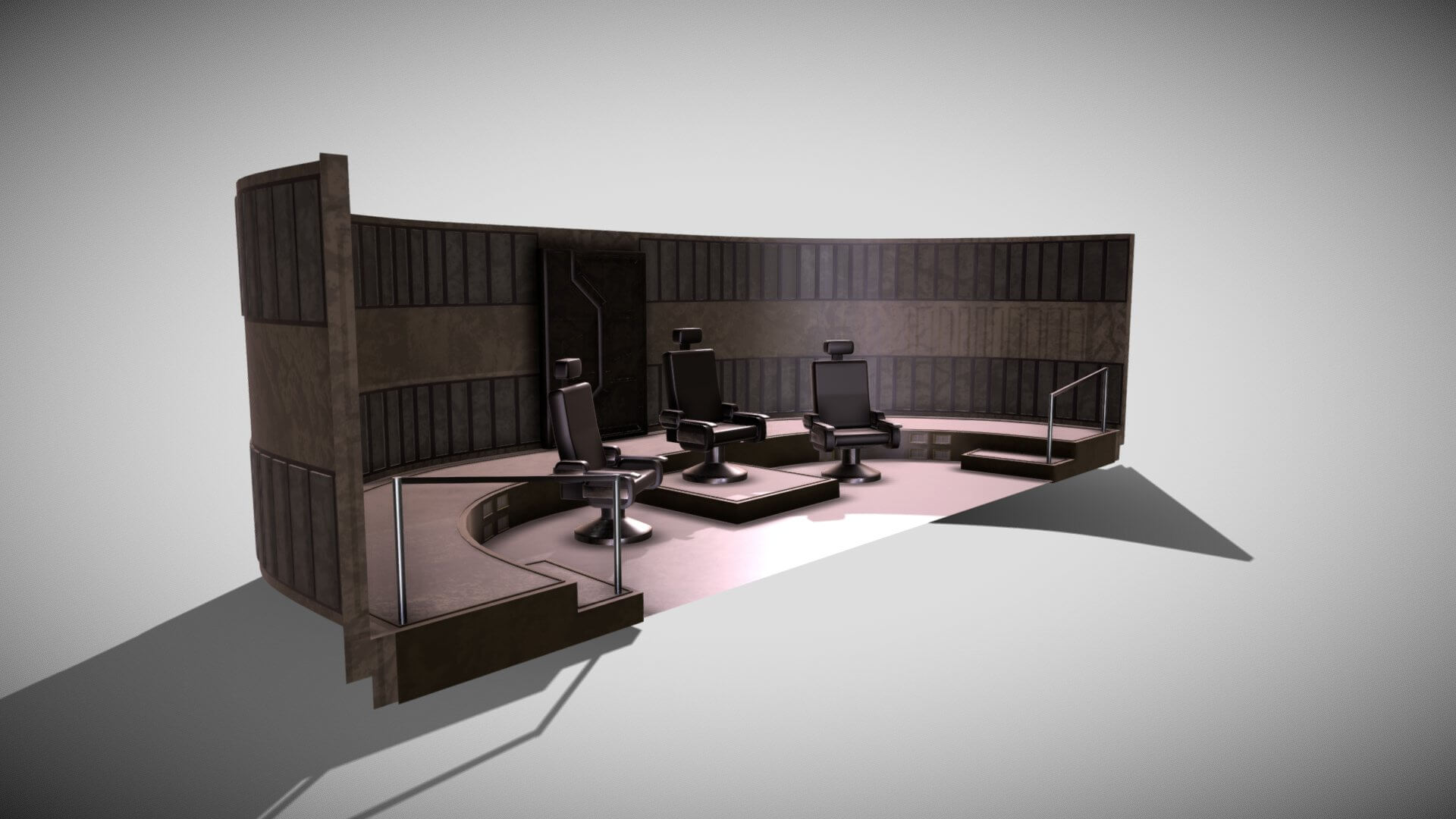 Empty Command Bridge - 3D Model by SimonTGriffiths